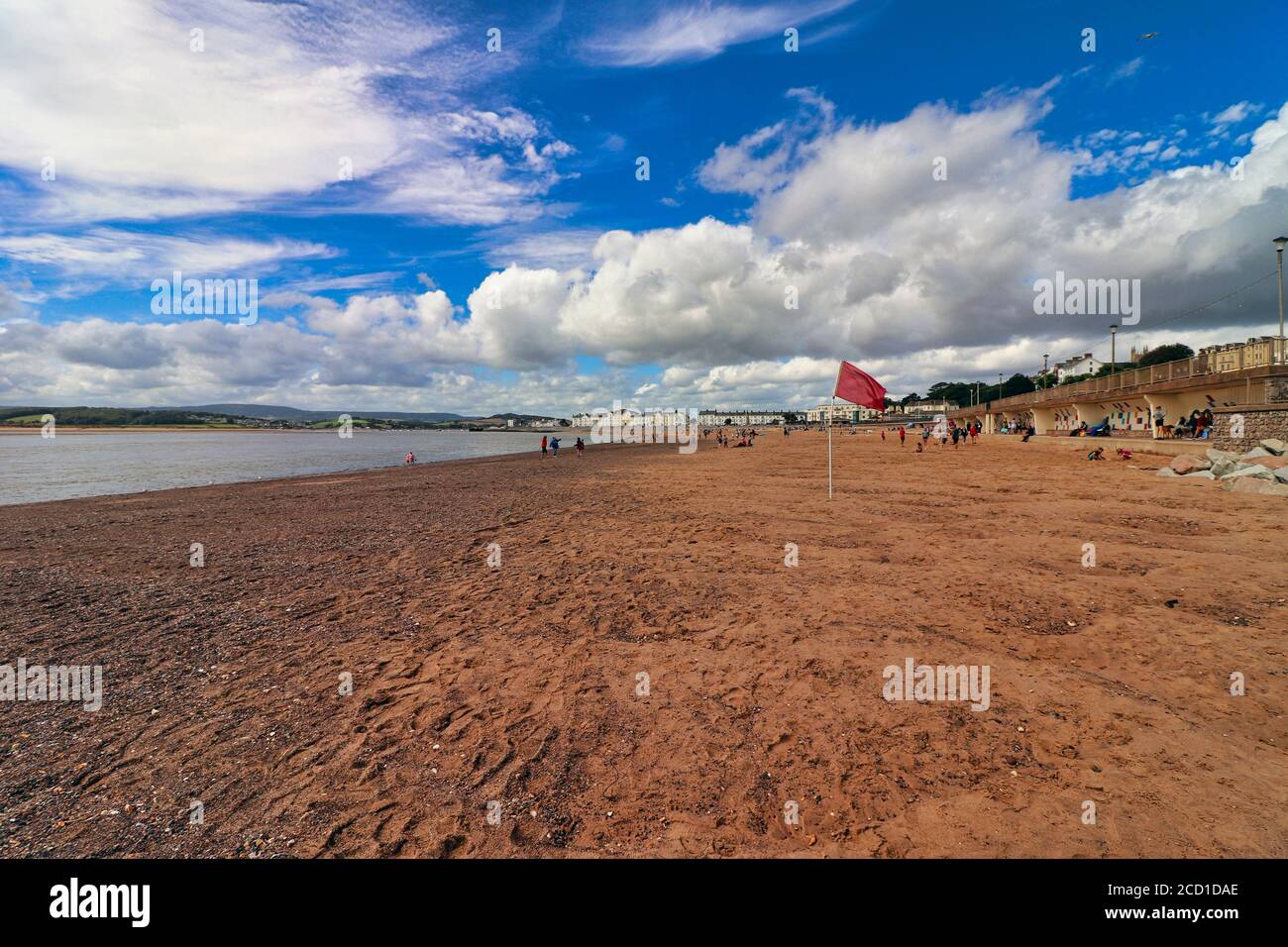 Exmouth, devon beach winter hi-res stock photography and images - Alamy
