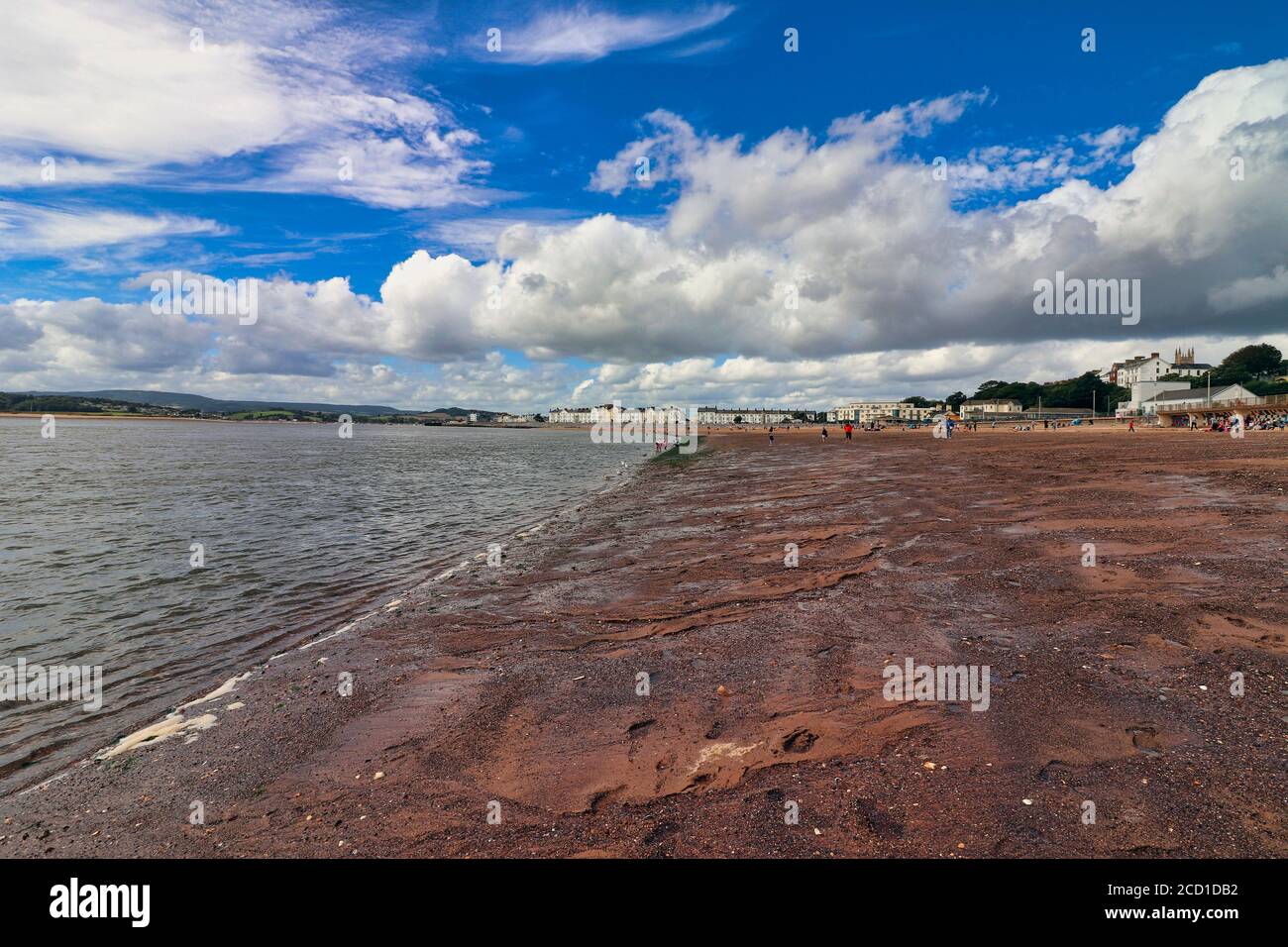 Exmouth, devon beach winter hi-res stock photography and images - Alamy