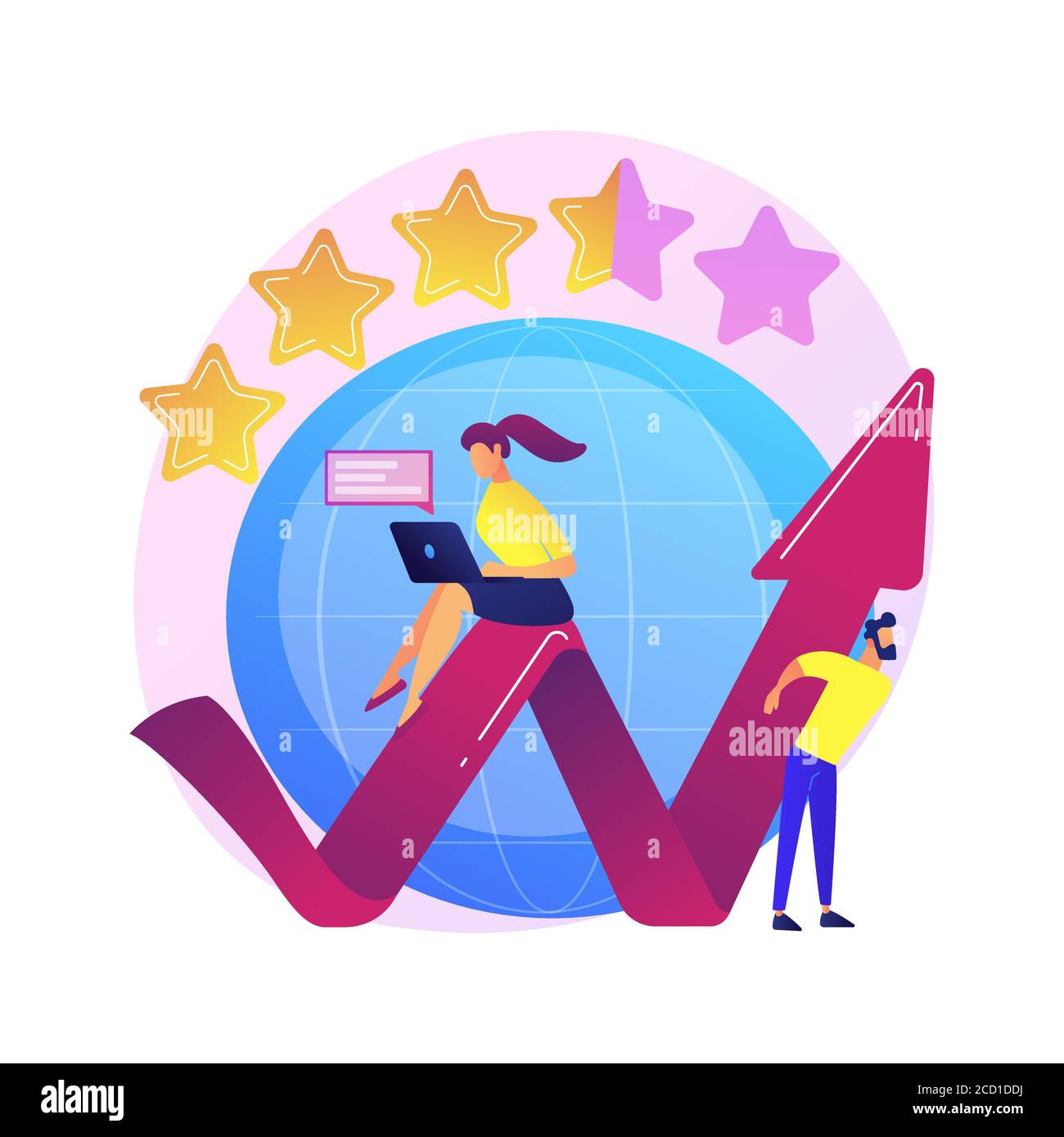 Reputation crisis management abstract concept vector illustration Stock ...