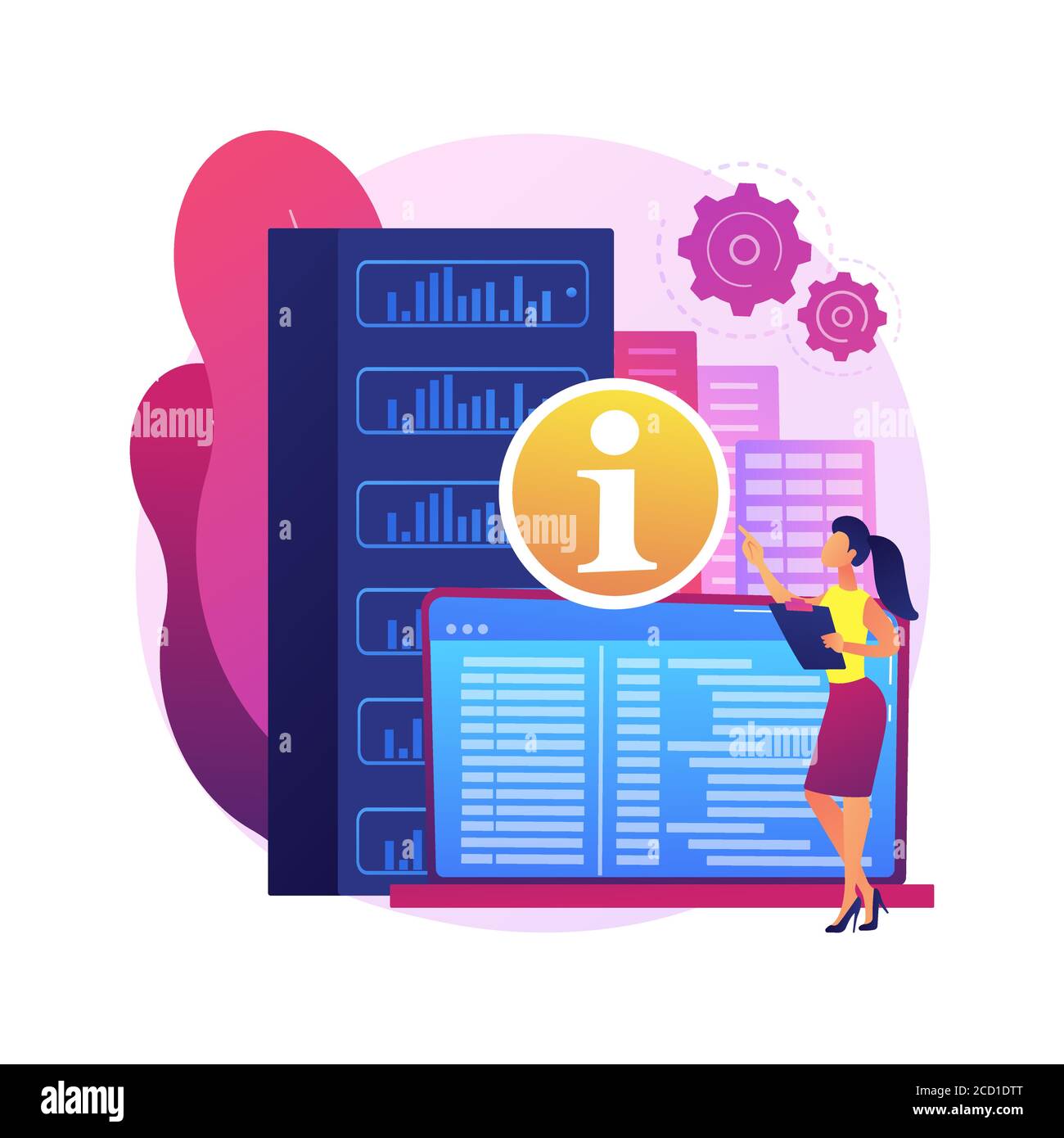 Management Information System Abstract Concept Vector Illustration Stock Vector Image And Art Alamy