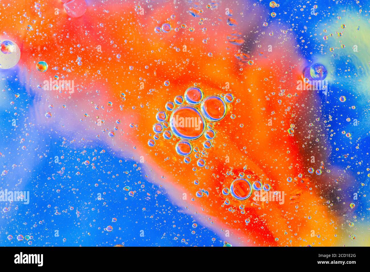 Abstract colorful Background Oil in Water with colorful gradient colors ...