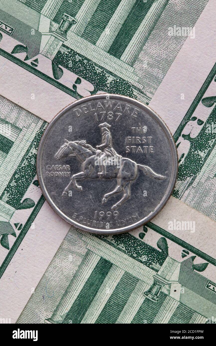 American quarter dollar hi-res stock photography and images - Alamy