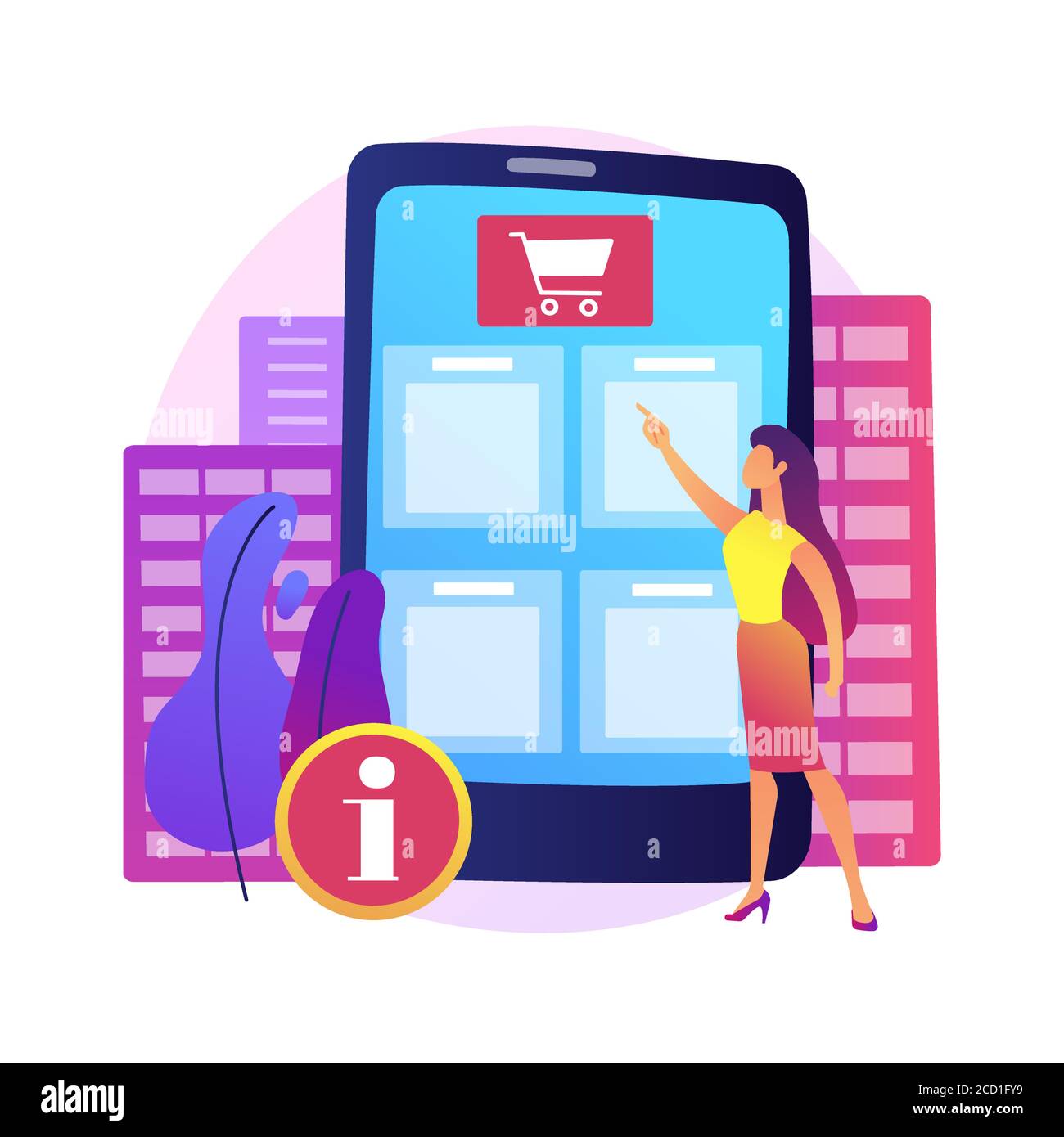 Digital guide abstract concept vector illustration Stock Vector Image ...