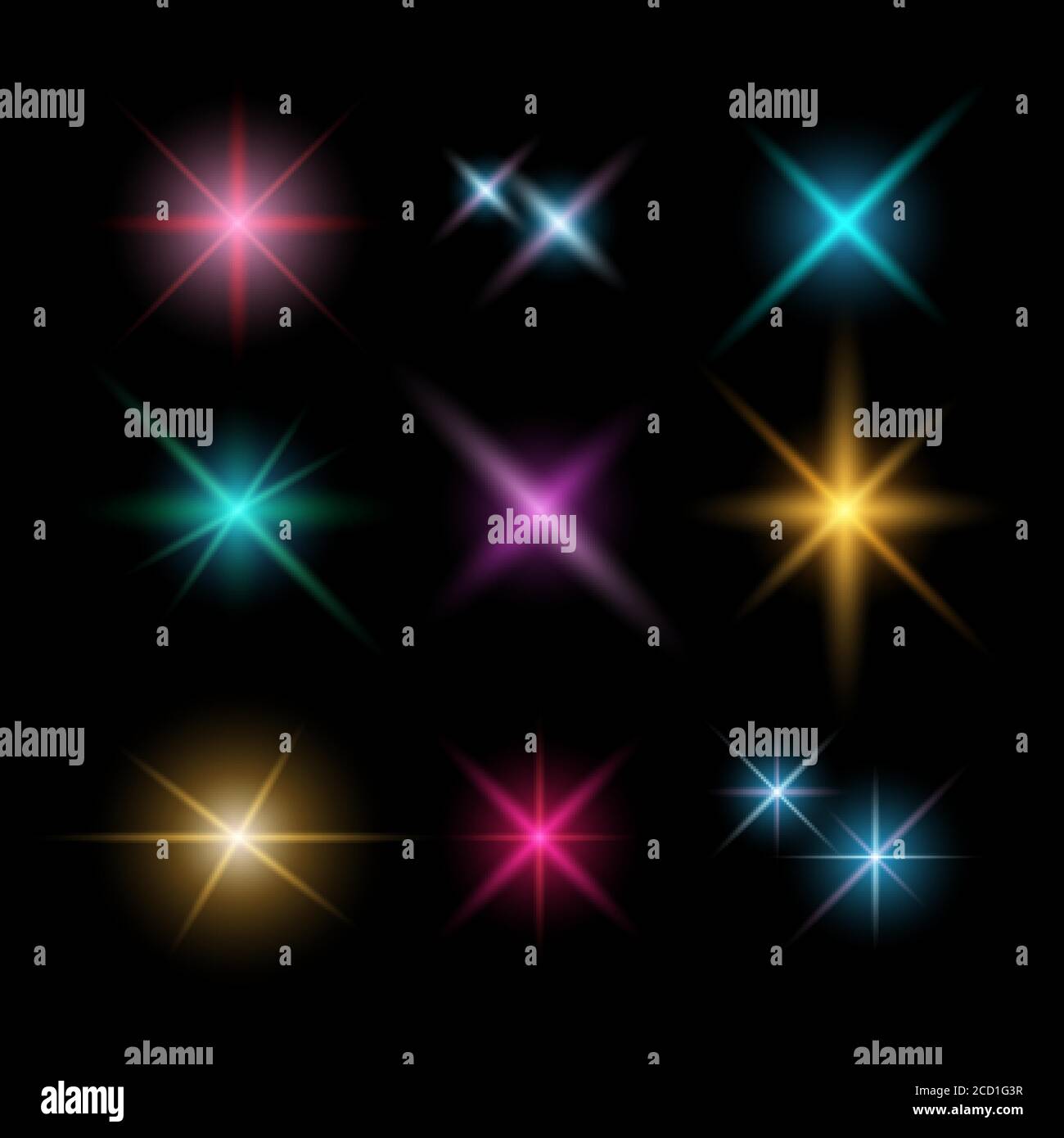 Lens flares Stock Vector Images - Alamy