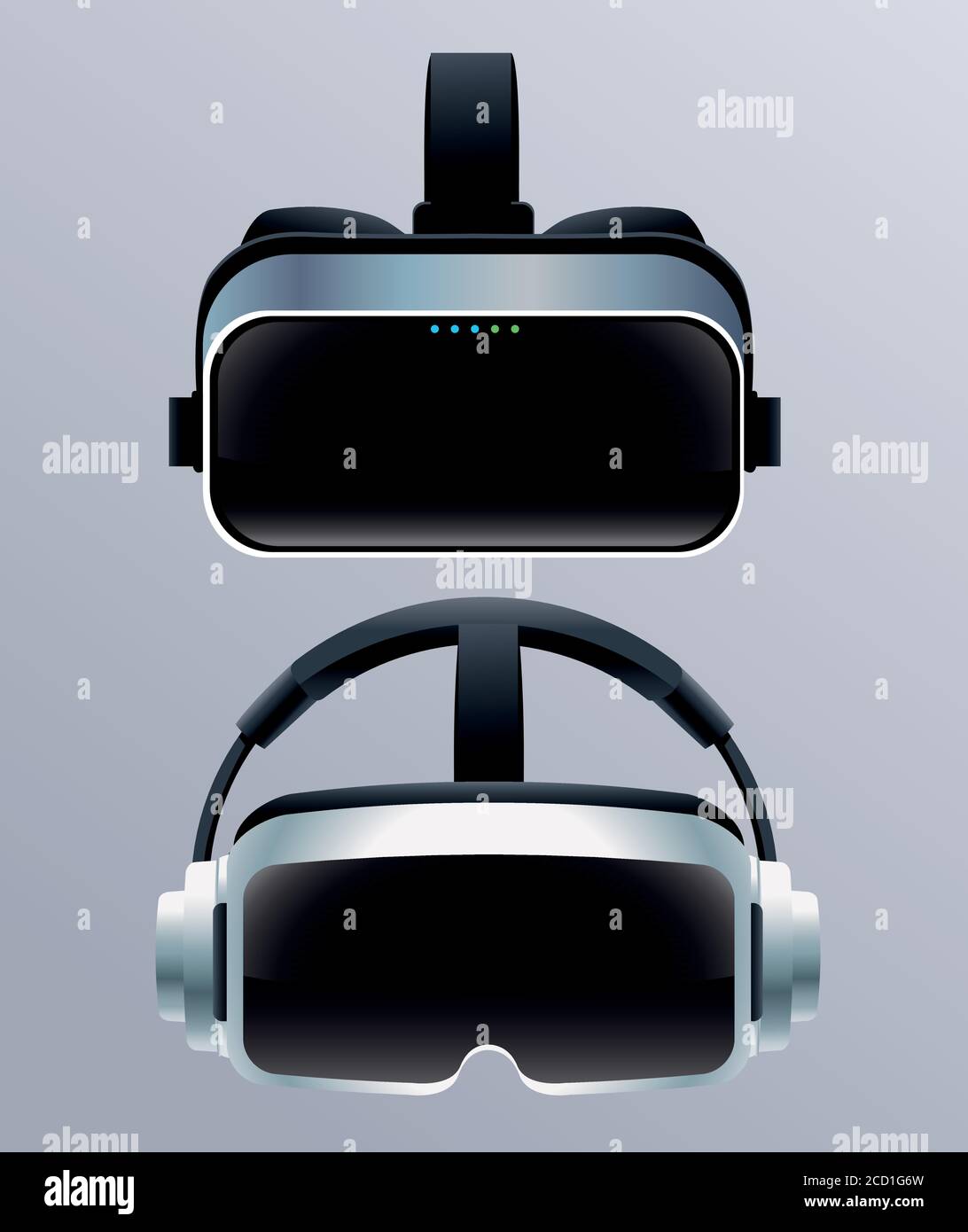 Two virtual reality masks hi-res stock photography and images - Alamy