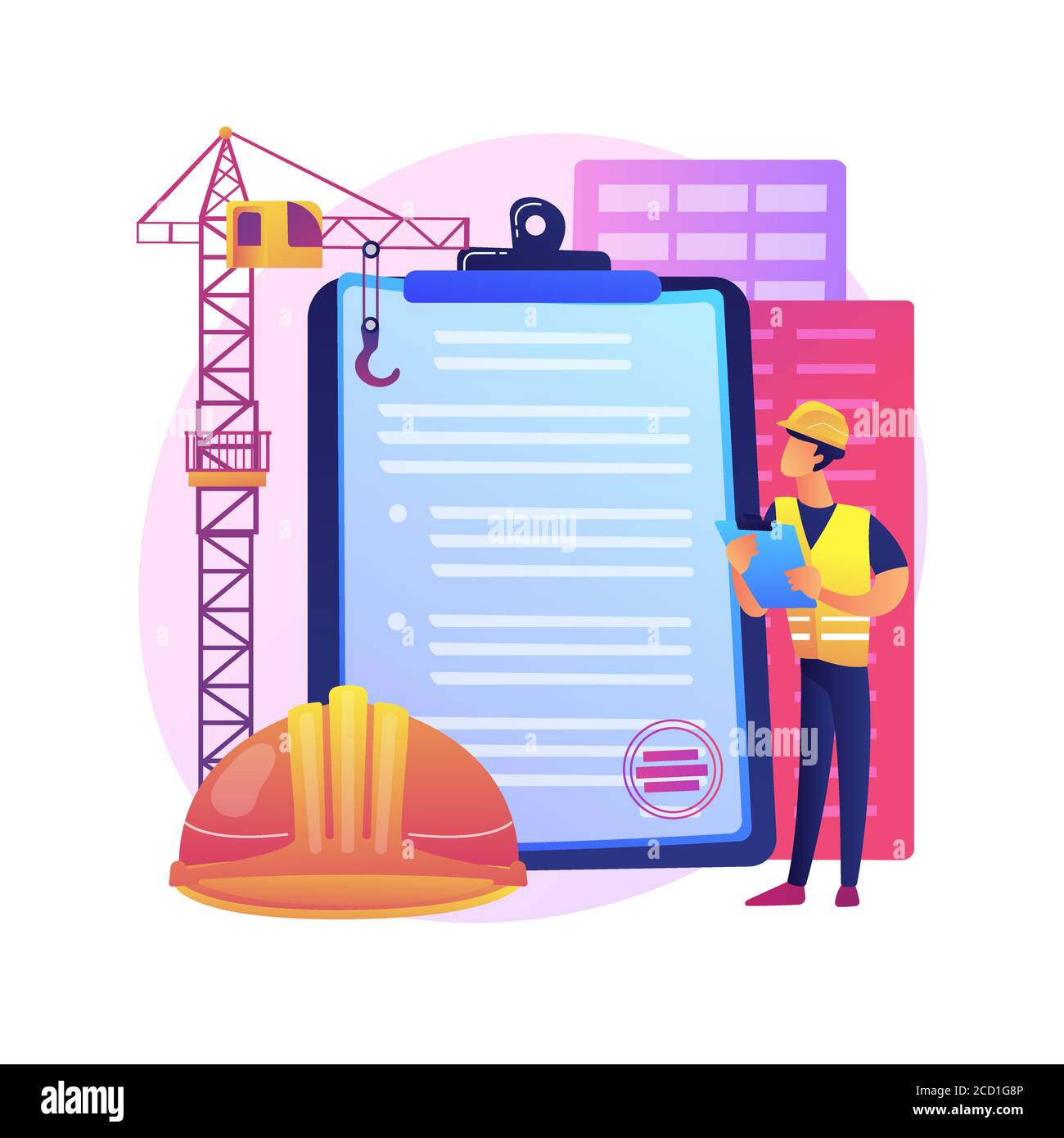 Commercial building blueprint Stock Vector Images - Alamy
