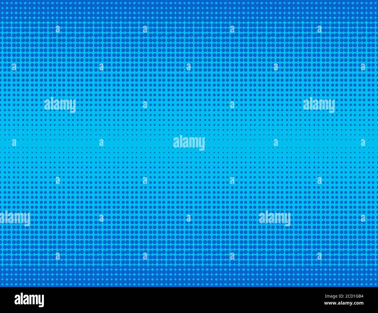 Retro comic blue halftone gradient background, vector illustration ...