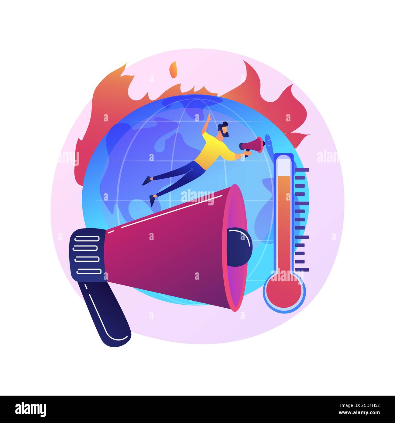 Global warming abstract concept vector illustration Stock Vector Image ... Global warming abstract concept vector illustration Stock Vector Image ...