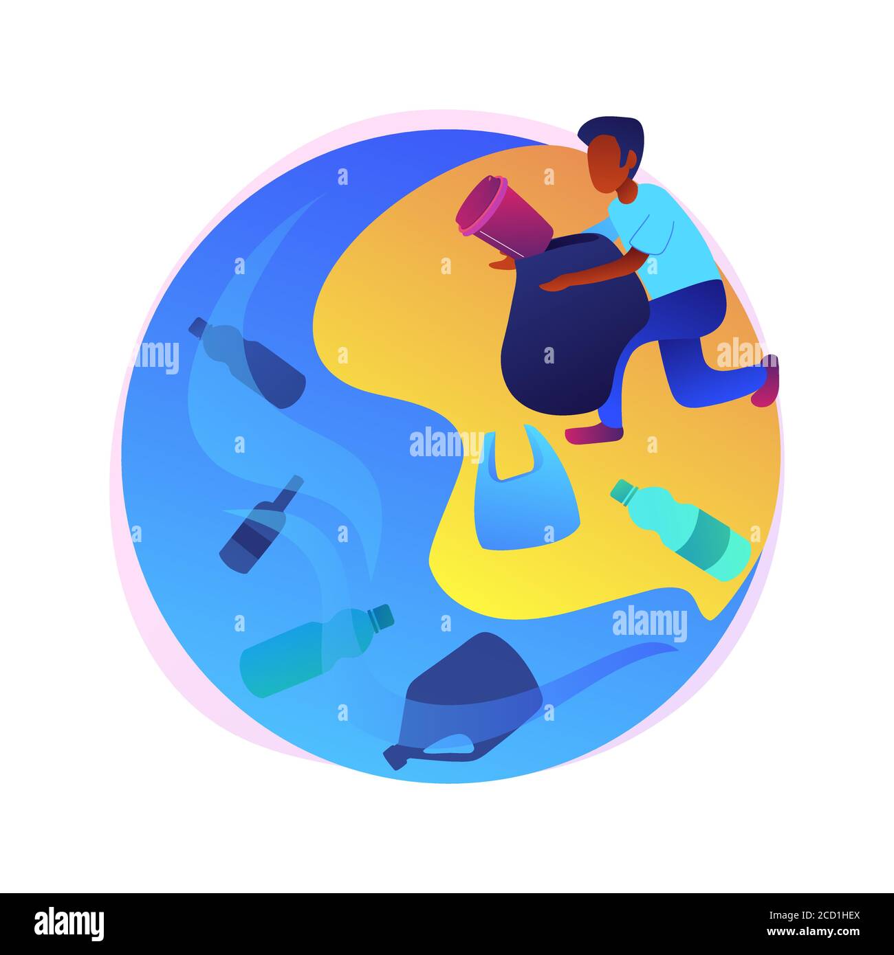 Coastal pollution abstract concept vector illustration Stock Vector ... Coastal pollution abstract concept vector illustration Stock Vector ...