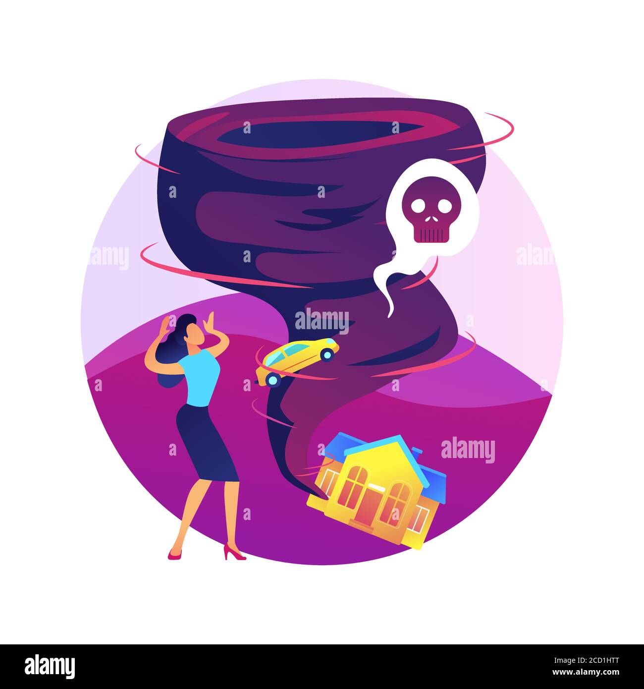 Hurricanes abstract concept vector illustration Stock Vector Image ...