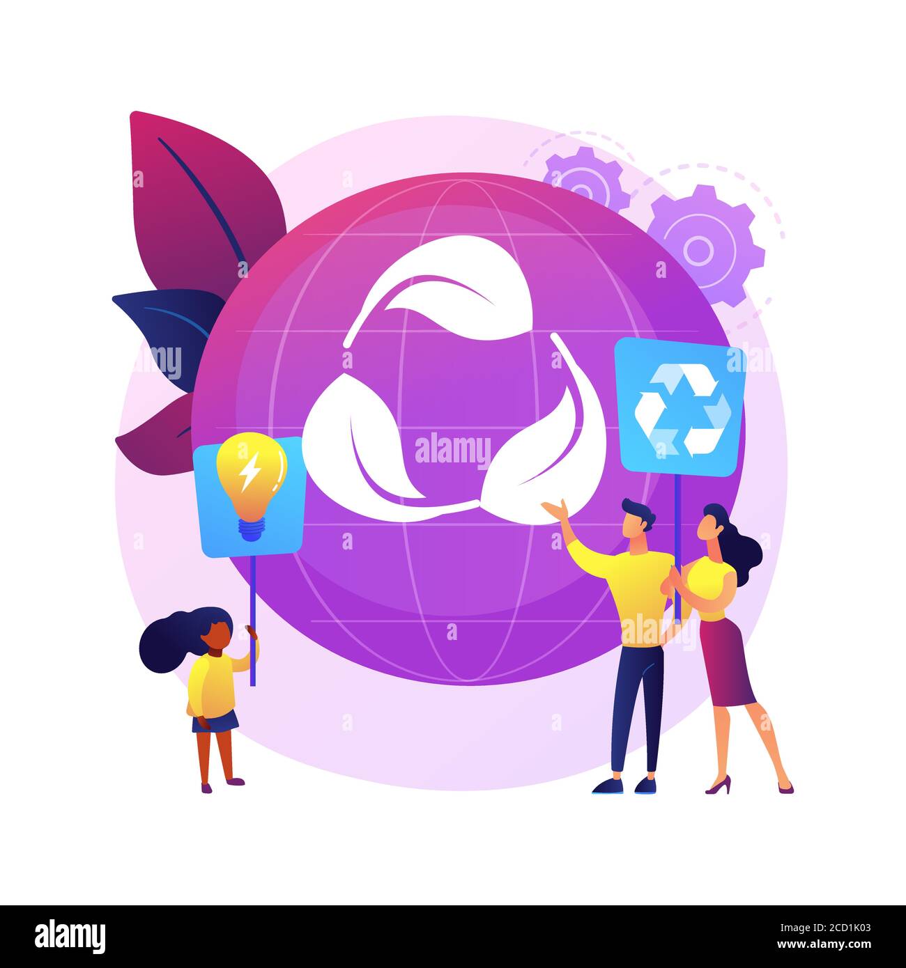 Resources protection abstract concept vector illustration Stock Vector ...