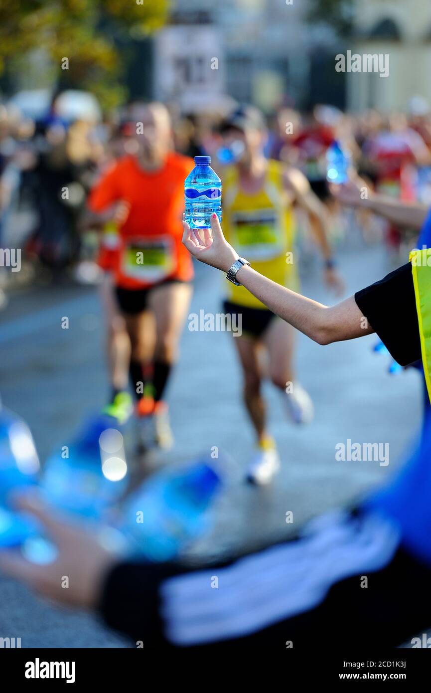 Water athlete volunteer hi-res stock photography and images - Alamy
