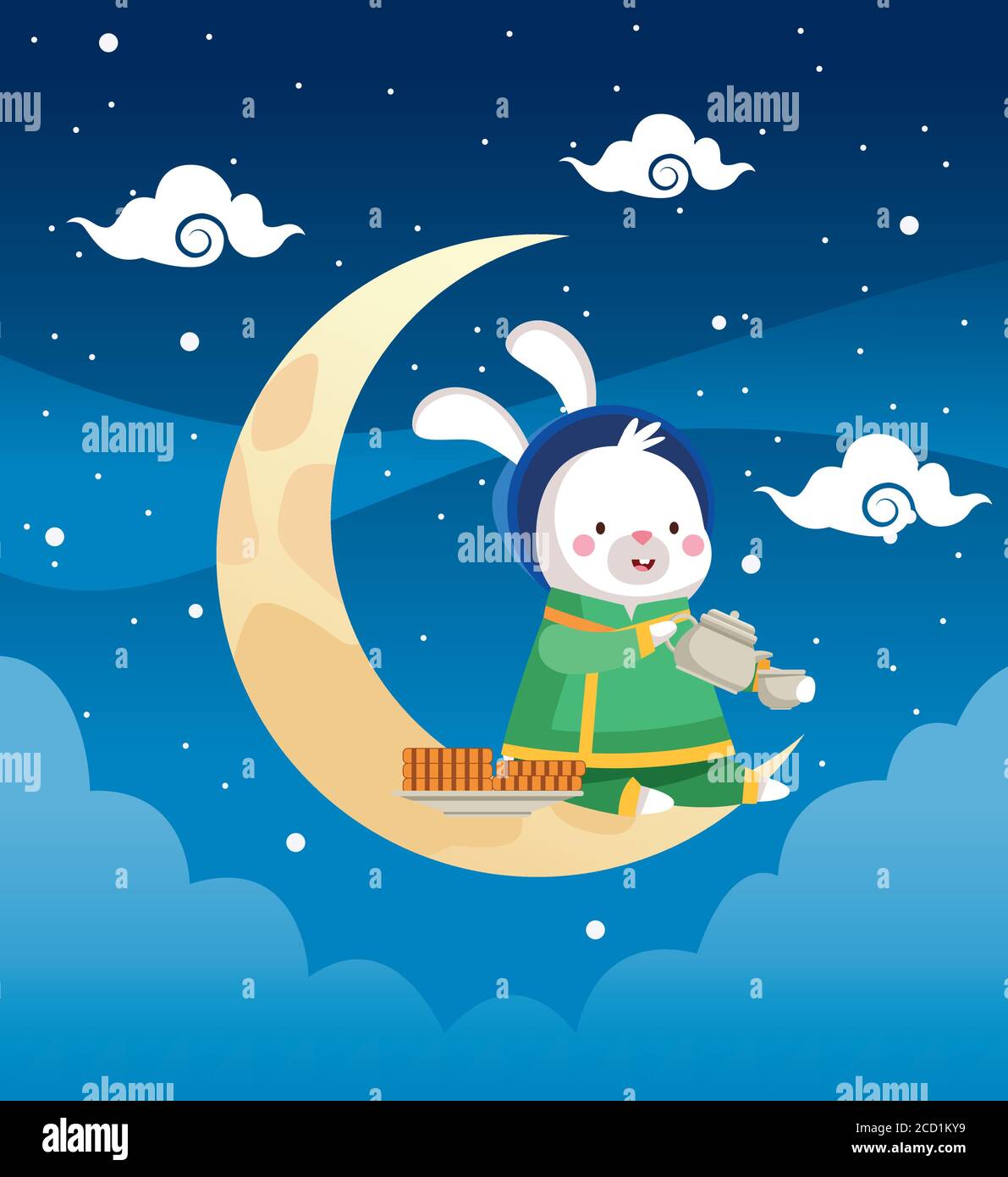 Rabbit In The Moon High Resolution Stock Photography and Images - Alamy