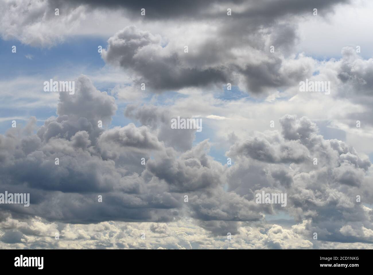 Beautiful sky with clouds before rain and thunderstorm Stock Photo - Alamy