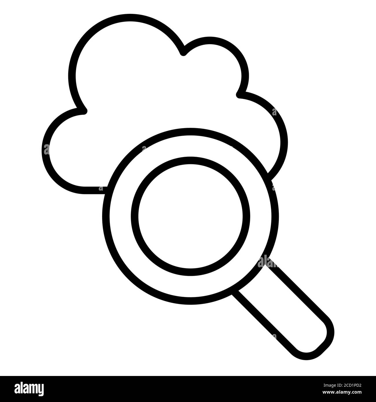 Server search database icon hi-res stock photography and images - Alamy