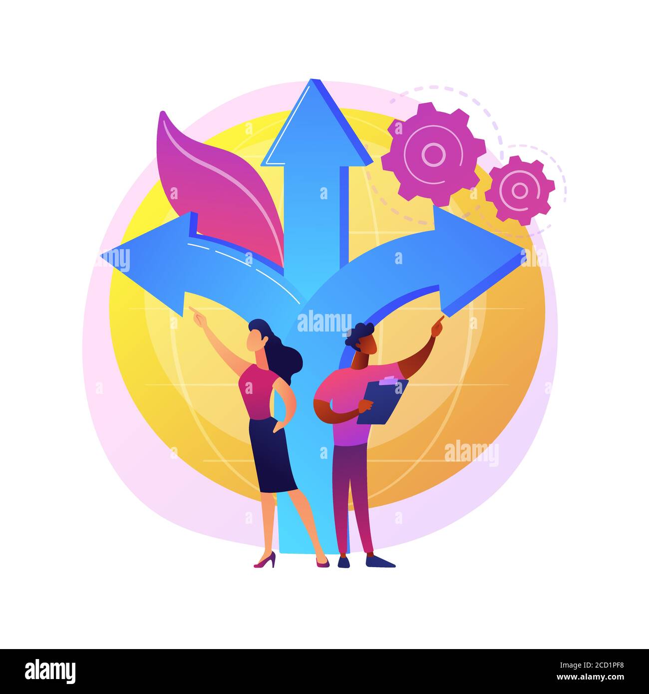 Social conflict abstract concept vector illustration Stock Vector Image ...