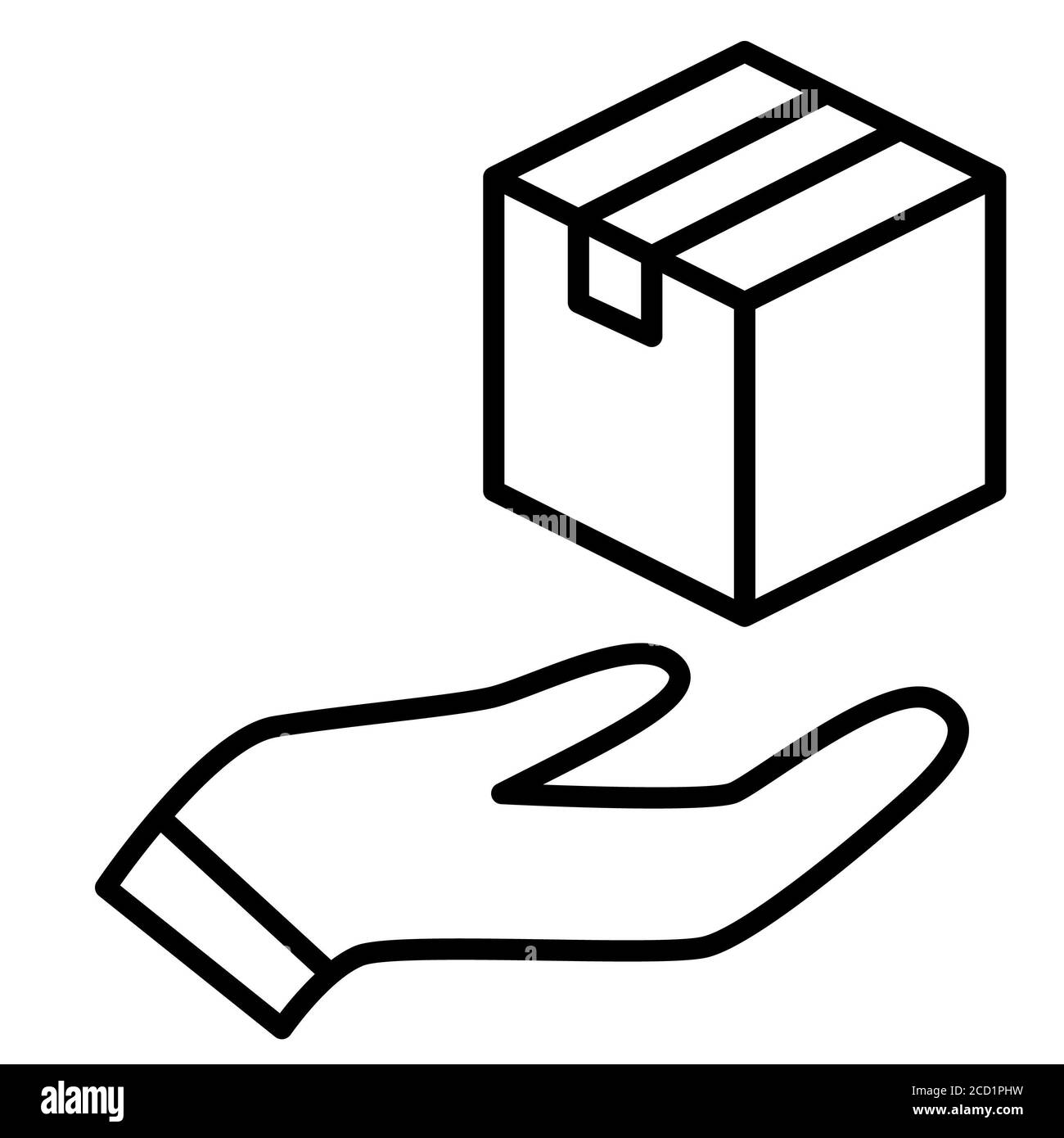 Hand delivery Black and White Stock Photos & Images - Alamy