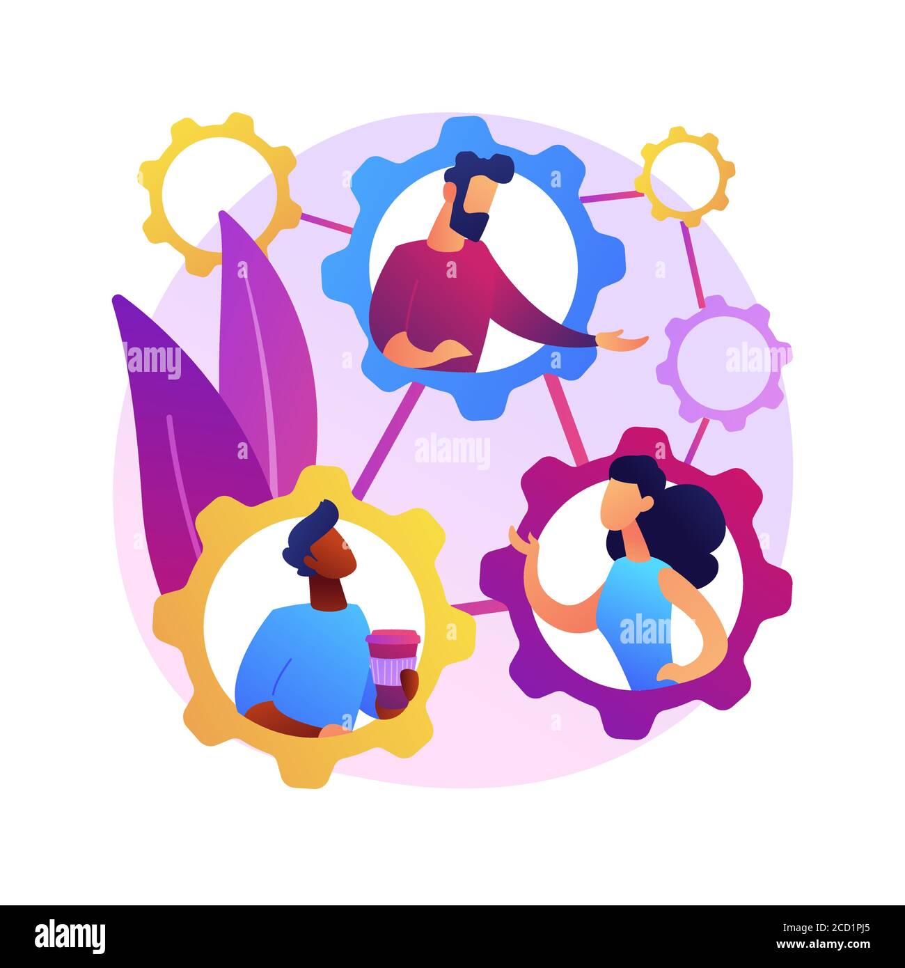 Social skills concept Stock Vector Images - Alamy