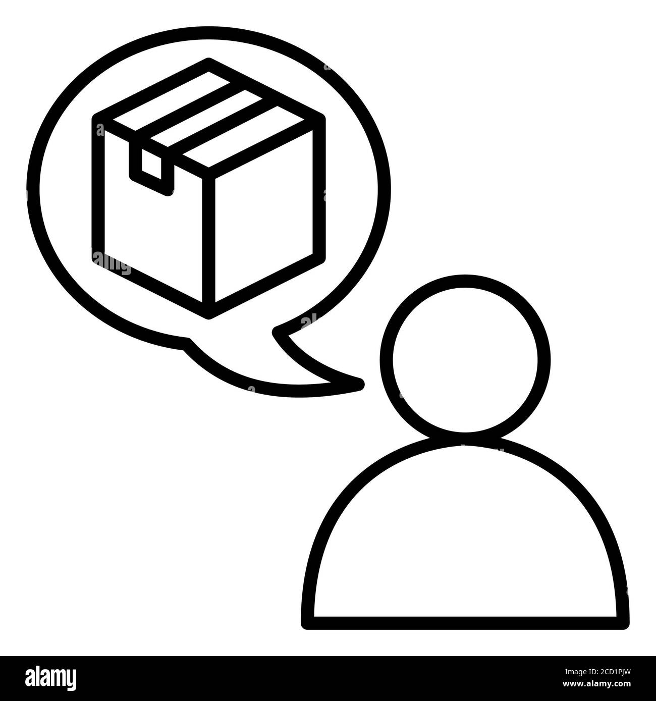 Delivery route icons Cut Out Stock Images & Pictures - Alamy