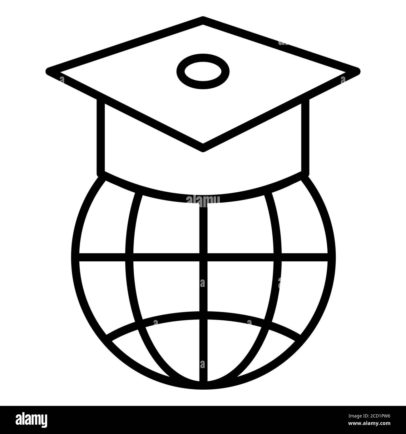 Global connection icon Black and White Stock Photos & Images - Alamy