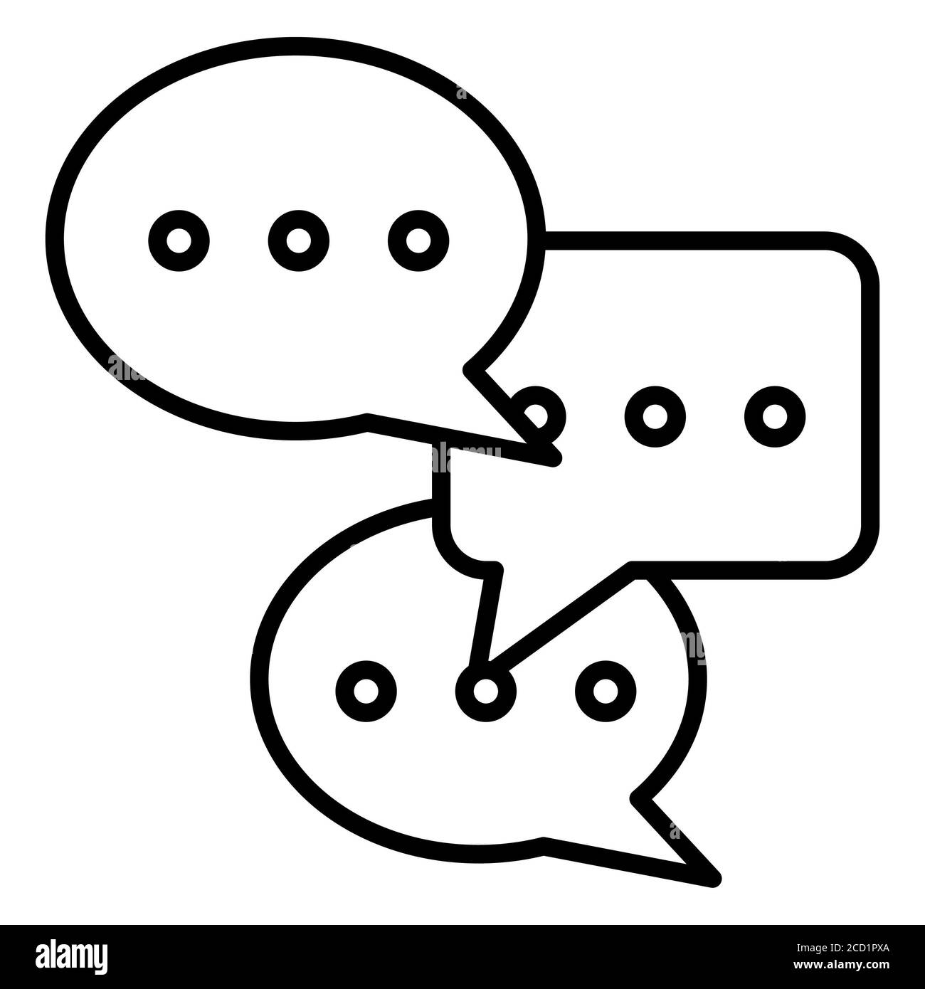 Webinar computer group icon Cut Out Stock Images & Pictures - Alamy