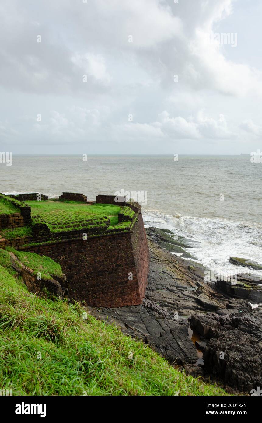 Lower Aguada Fort Extension, Sinquerim, Goa, India Stock Photo - Alamy
