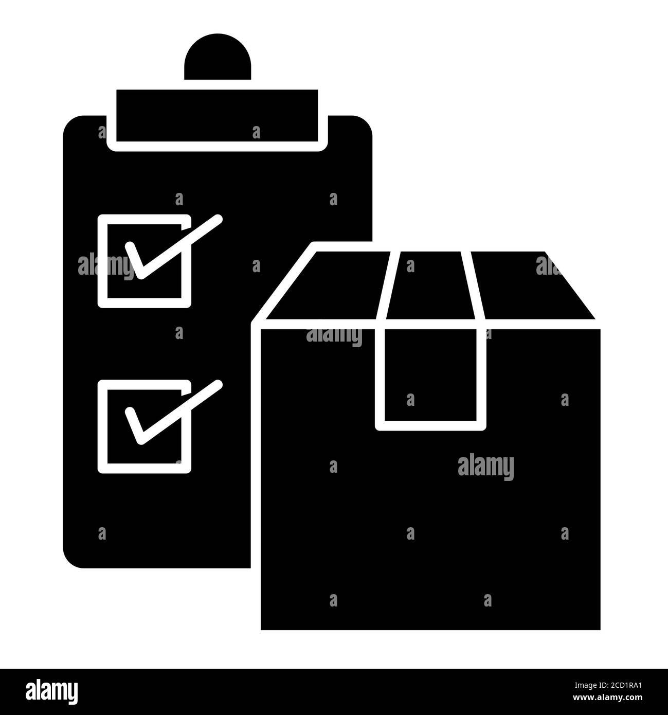 Checklist box delivery hi-res stock photography and images - Alamy