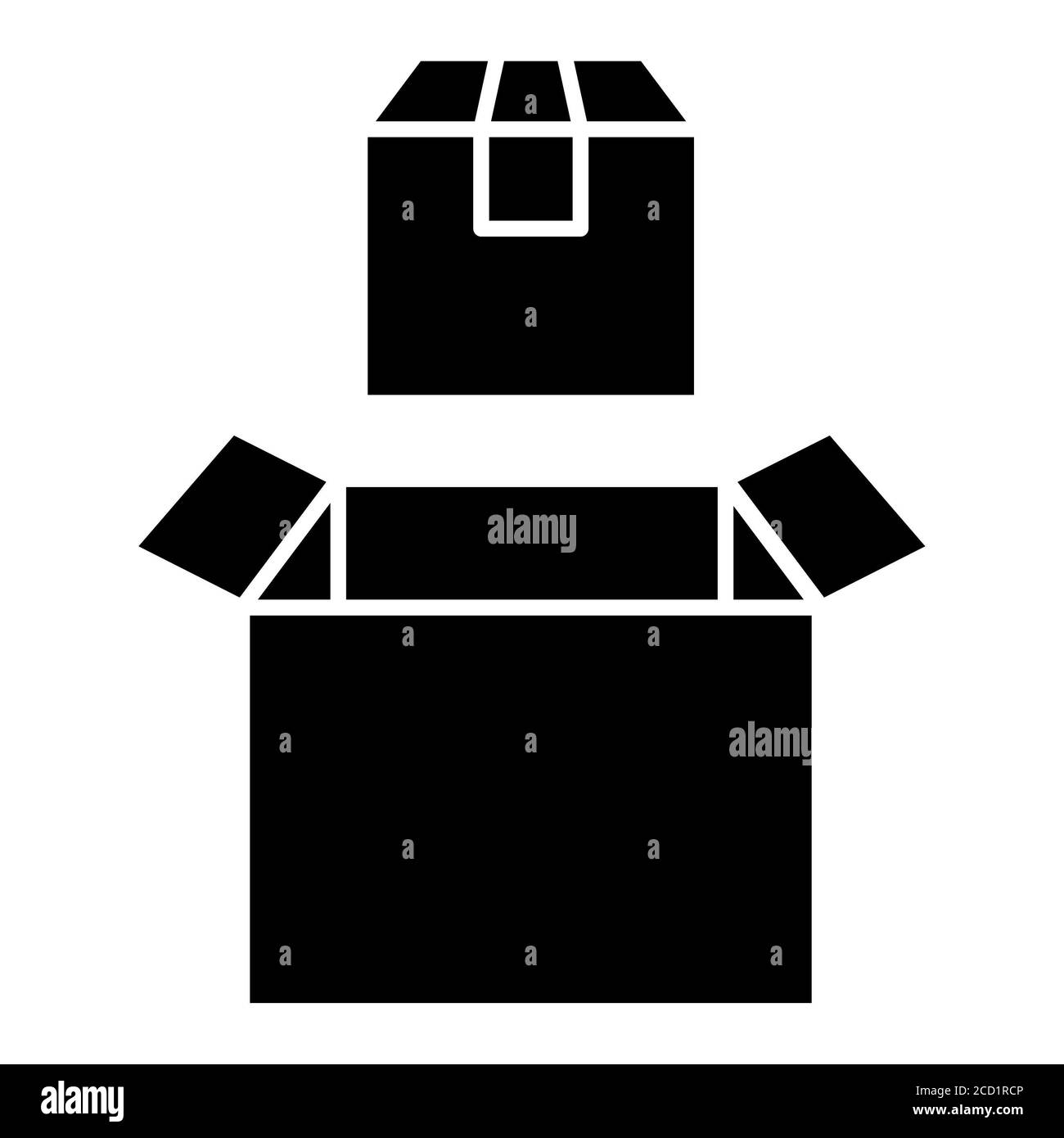 Packaging symbol icon hi-res stock photography and images - Alamy