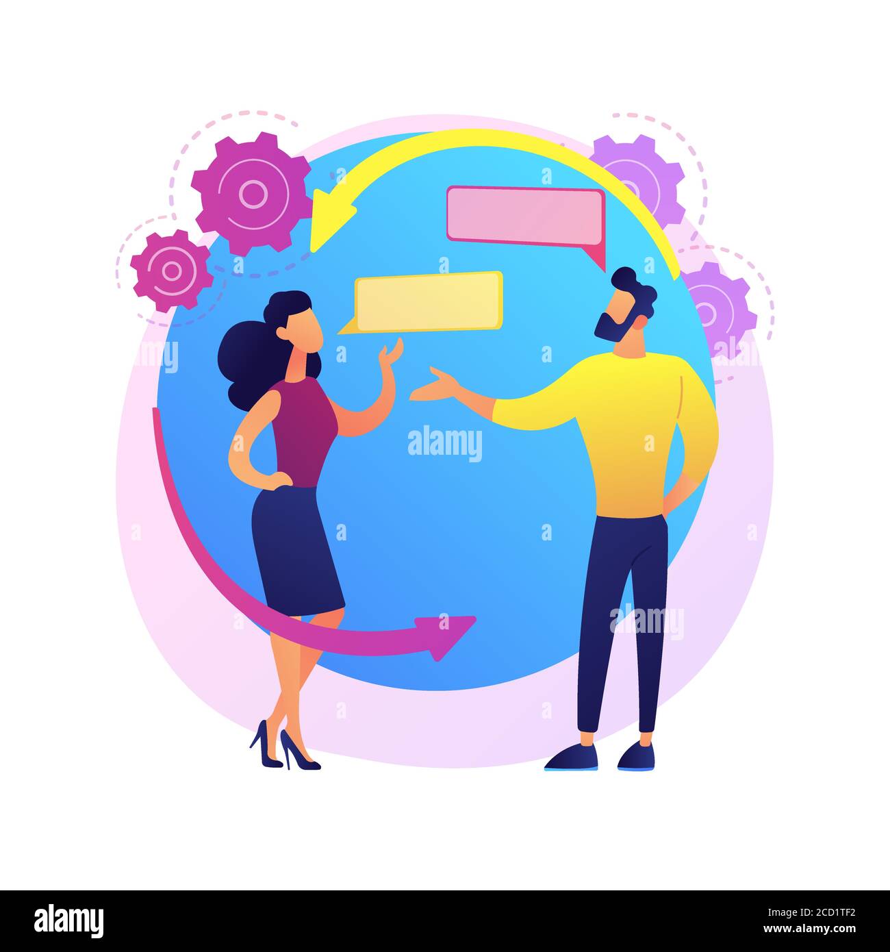 Social skills concept Stock Vector Images - Alamy