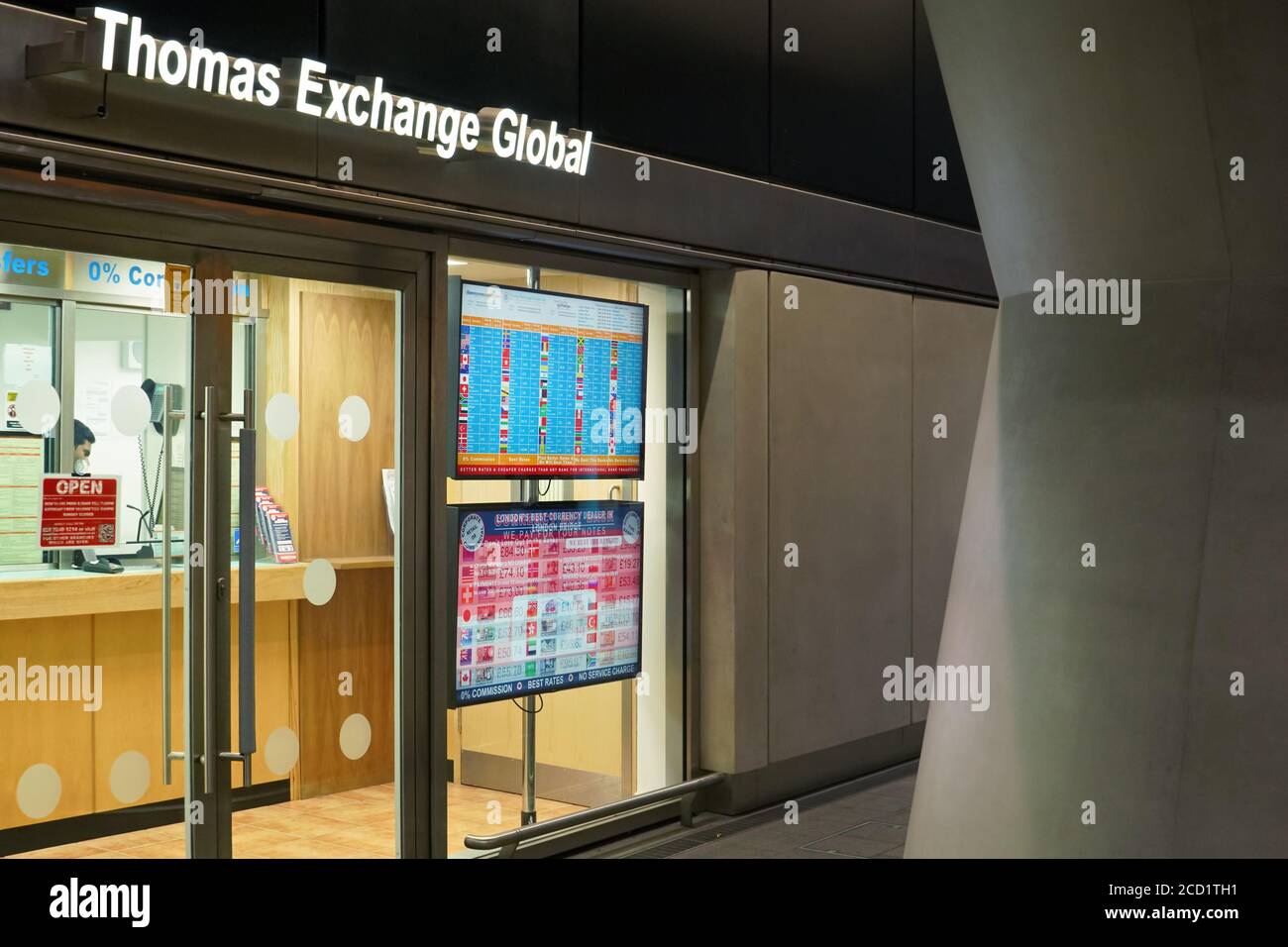 Money exchange station hi-res stock photography and images - Alamy