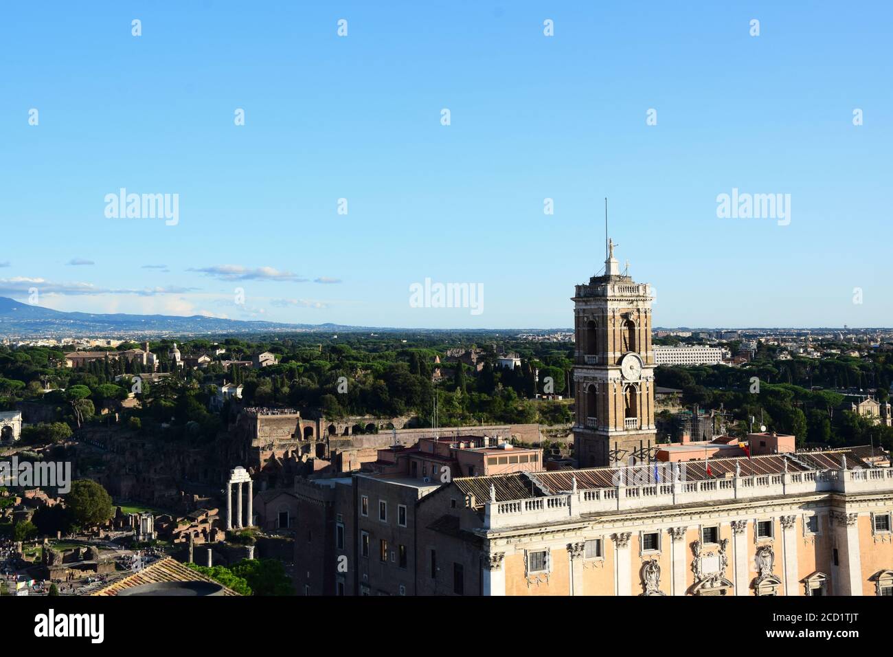 Clock tower in vittorio emanuele hi-res stock photography and images ...