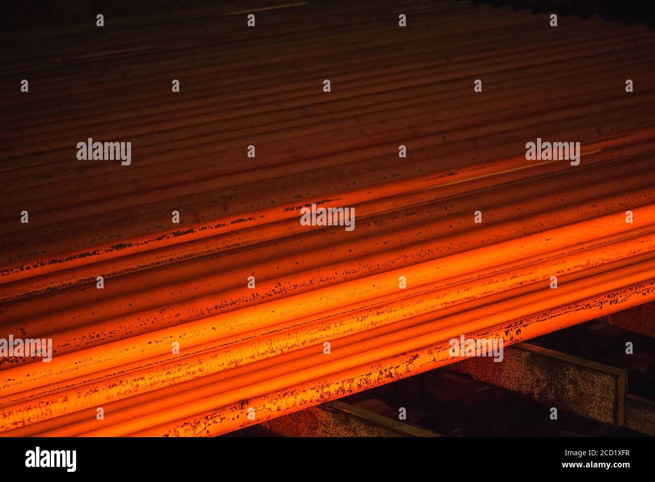 Forging hot metal production heavy hi-res stock photography and images ...