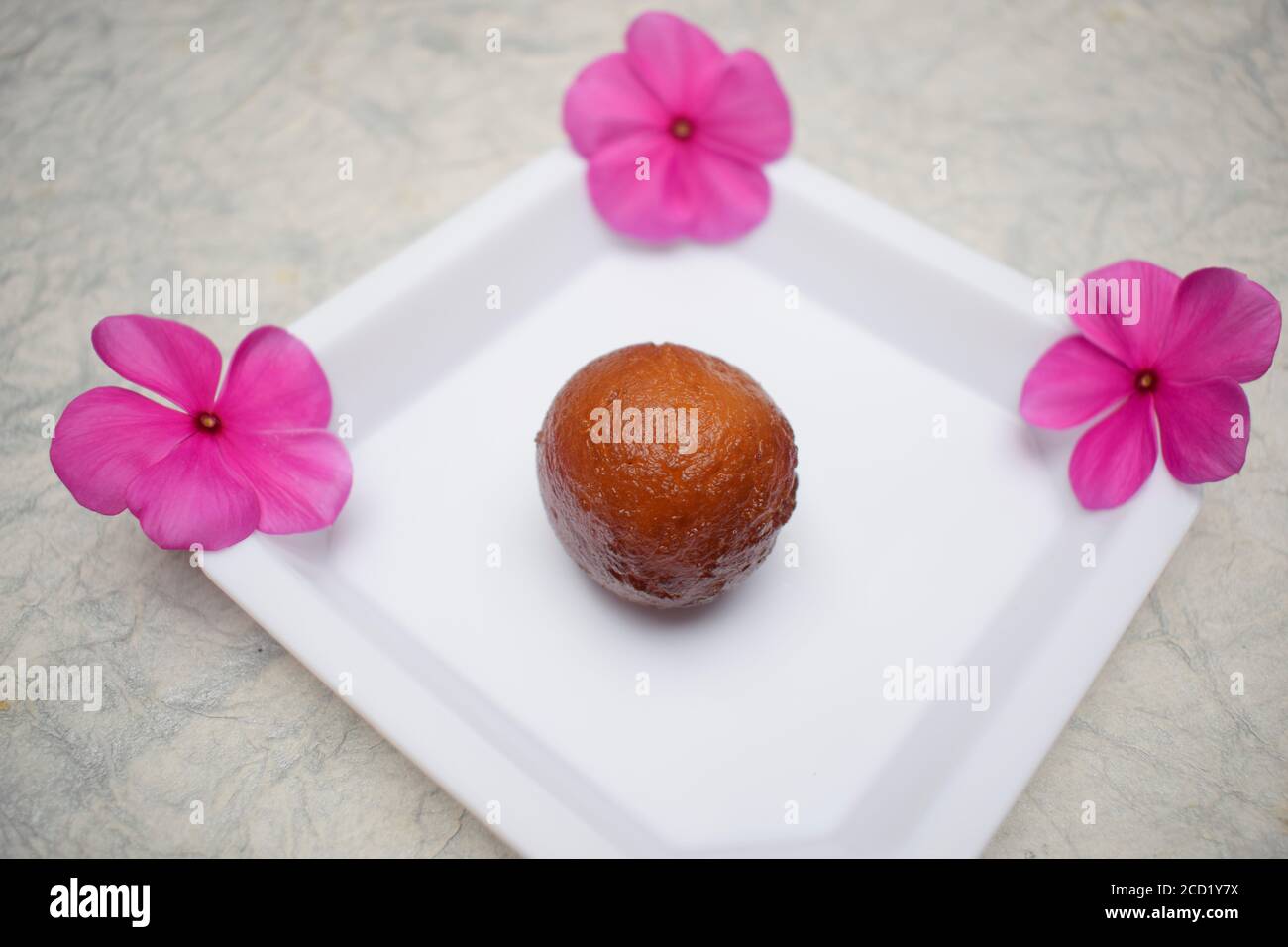 Single gulab jamun hi-res stock photography and images - Alamy