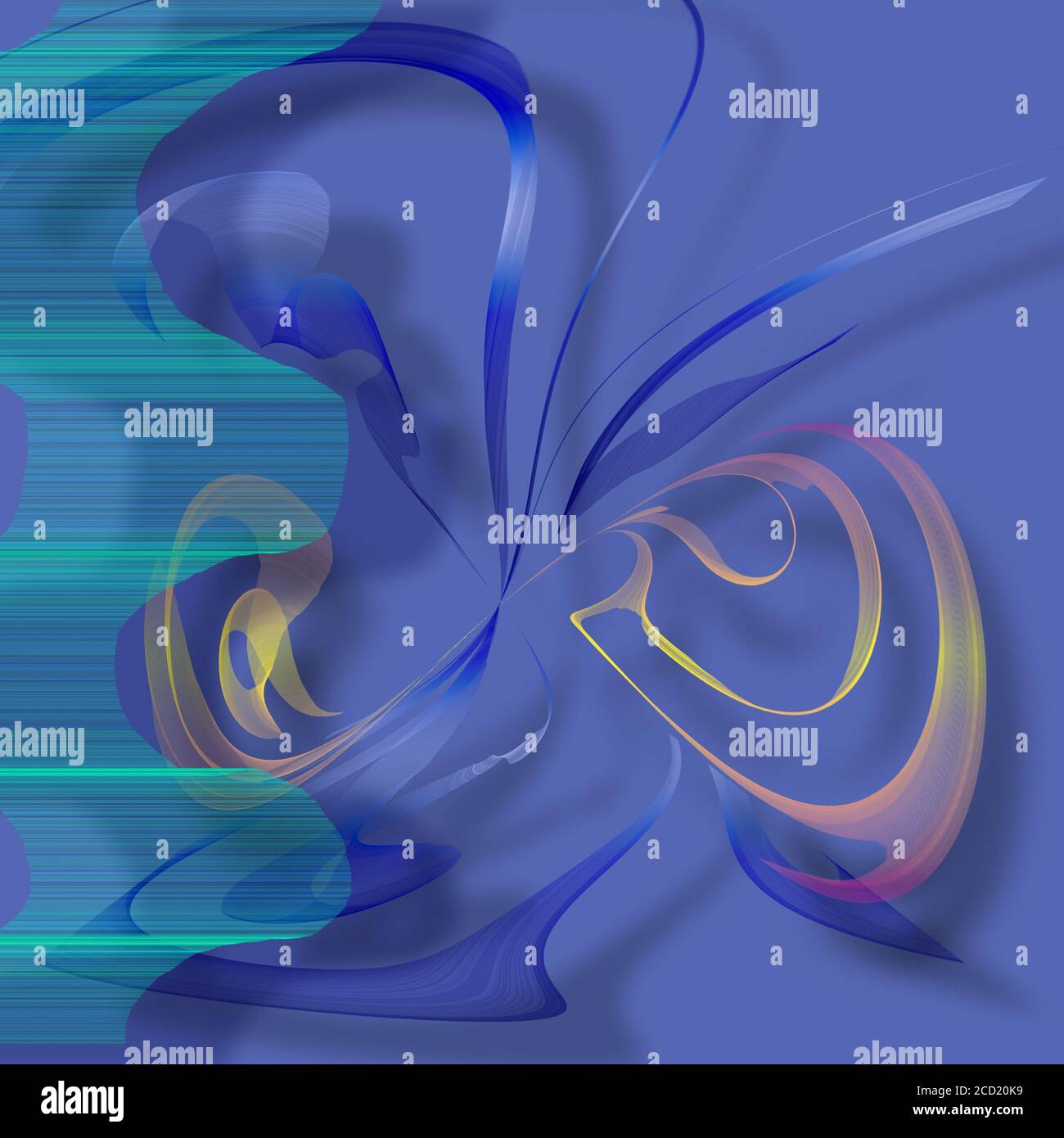Orange pastel 3d dynamic abstract hi-res stock photography and images ...