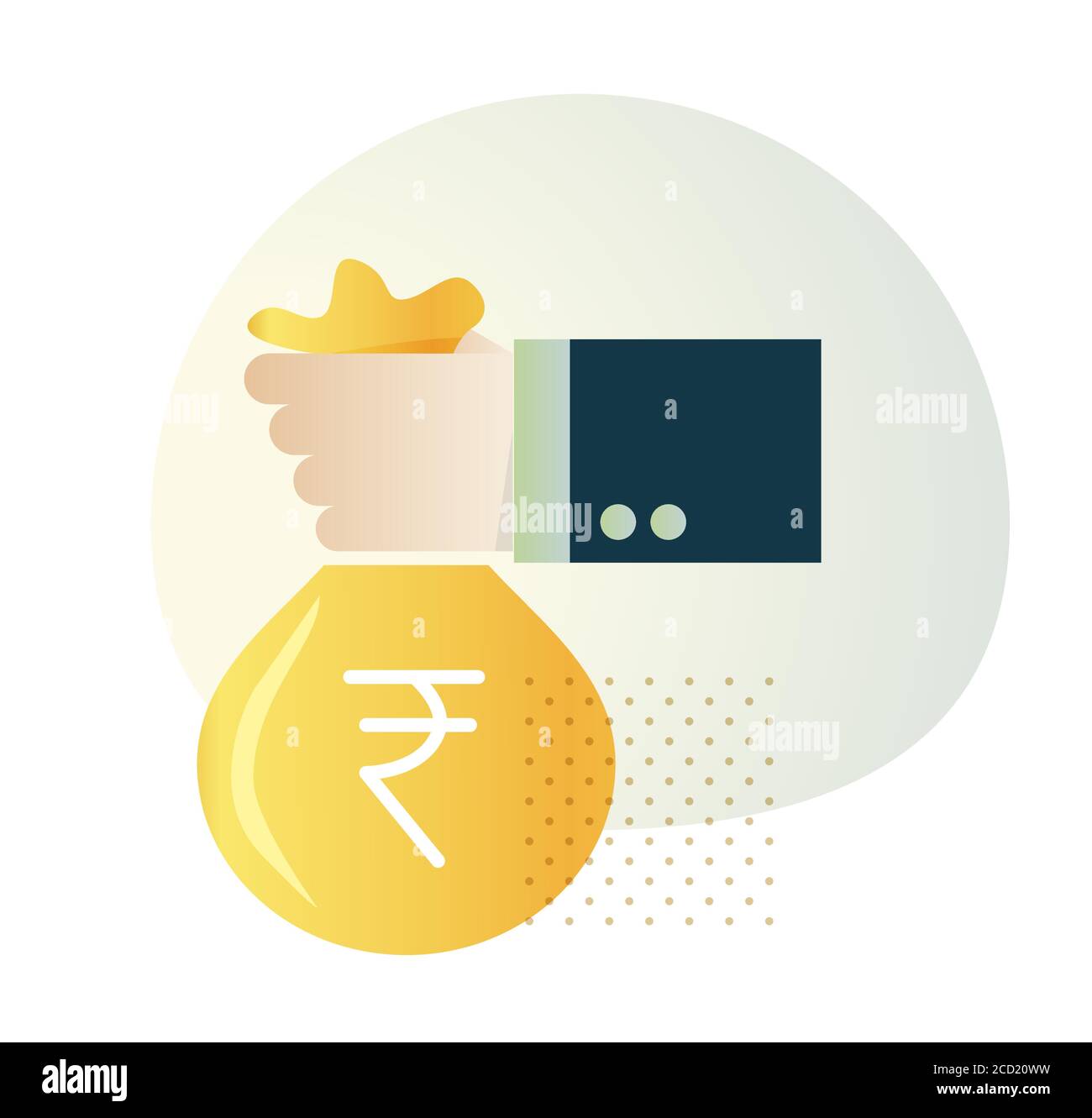 Giving Finance to Boost Economy Icon as EPS 10 File Stock Vector Image ...