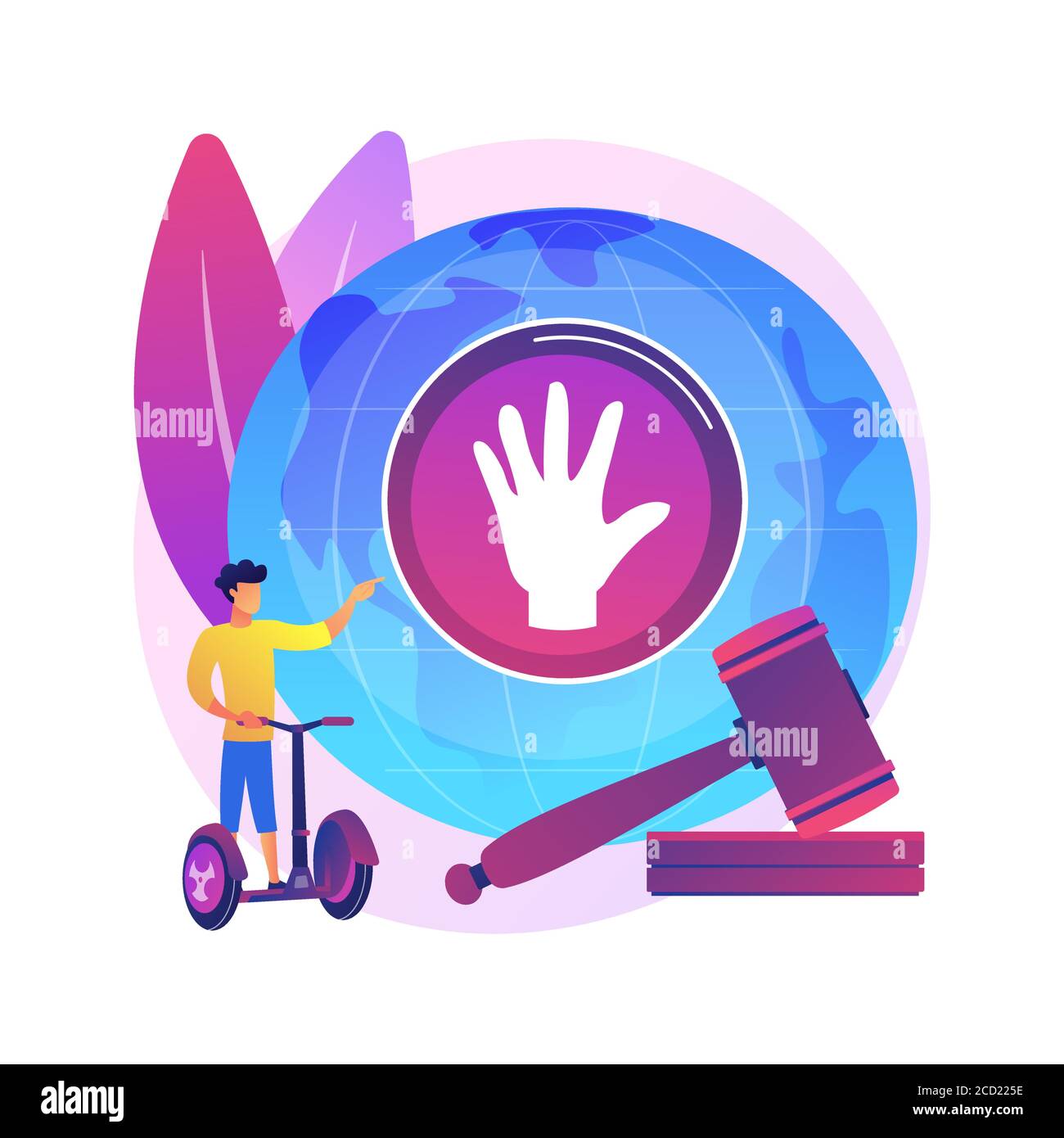 Youth rights abstract concept vector illustration Stock Vector Image ...