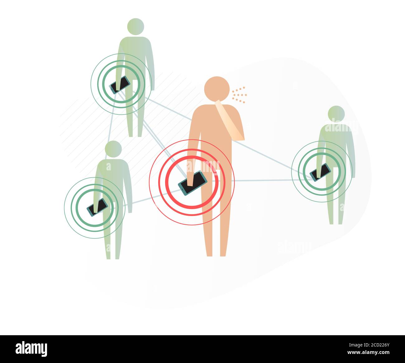 Contact and tracing Stock Vector Images - Alamy