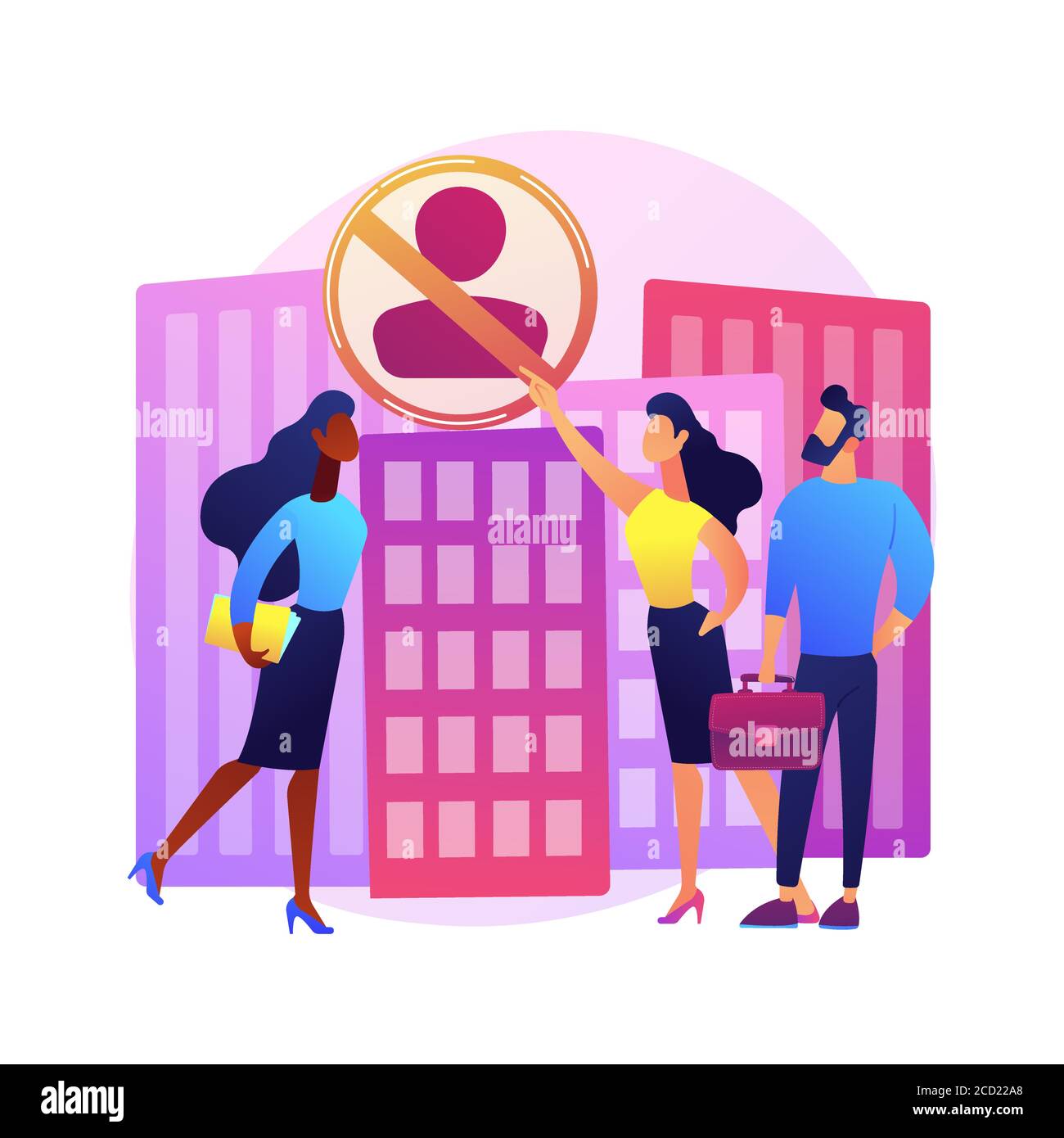 Police violence abstract concept vector illustration Stock Vector Image ...