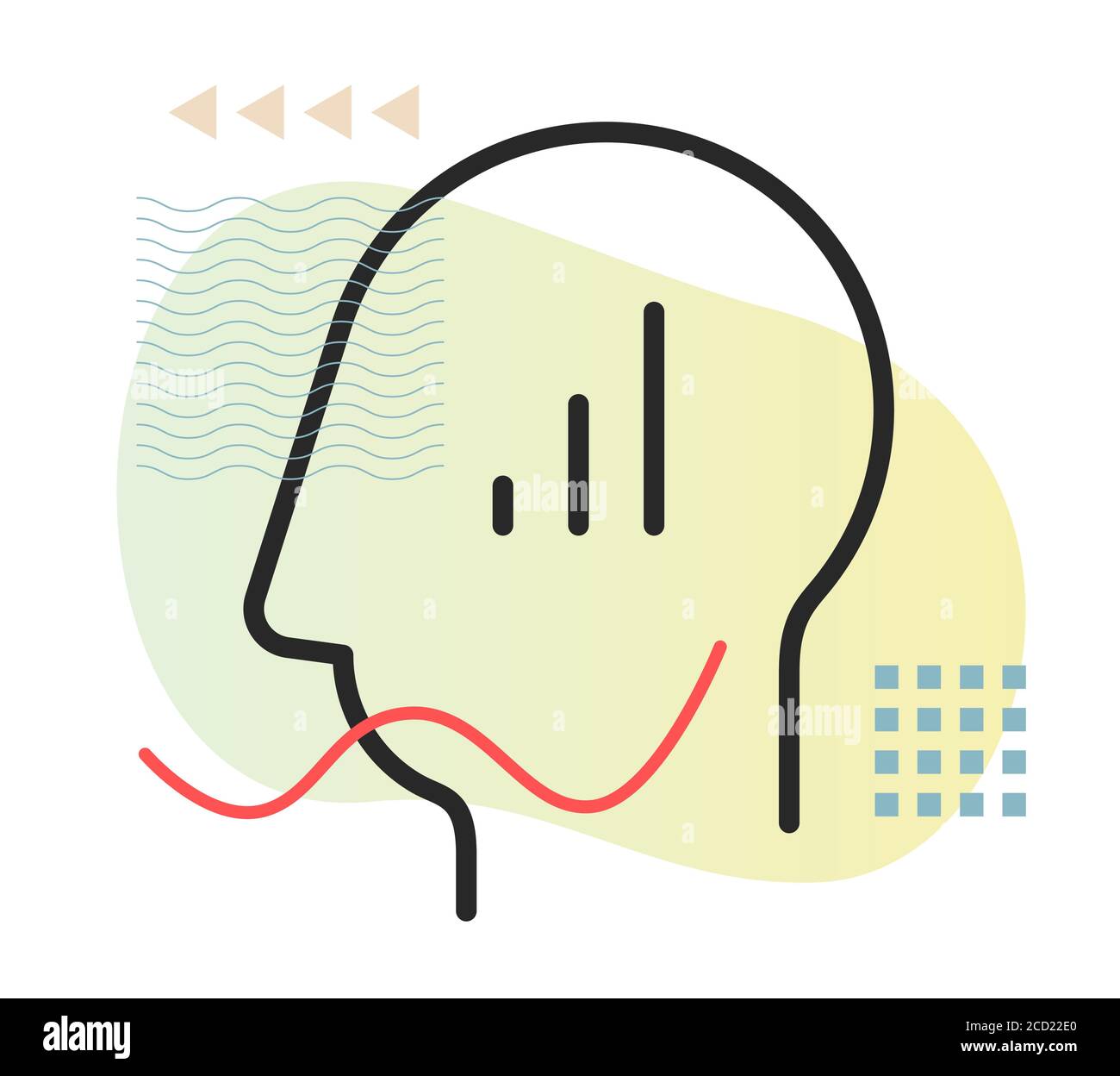 Human Brain - Data Analytics - Icon as EPS 10 File Stock Vector Image ...