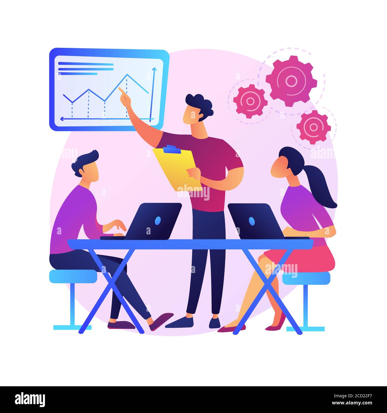 Positive workplace Cut Out Stock Images & Pictures - Alamy