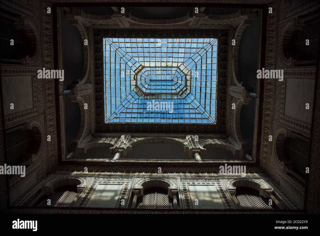 Ceiling detail real alcazar seville hi-res stock photography and images ...