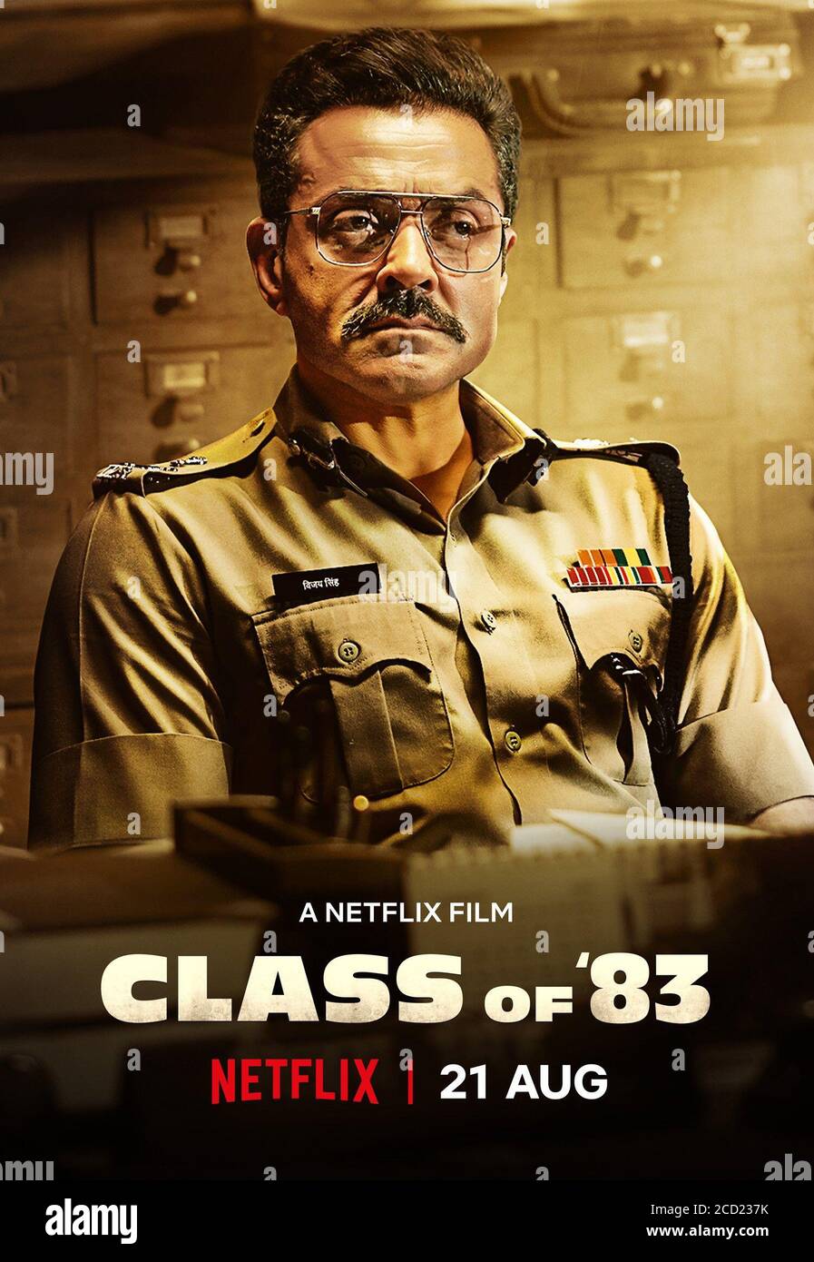 CLASS OF 83, (aka CLASS OF 83), poster, Bobby Deol, 2020. © Netflix ...