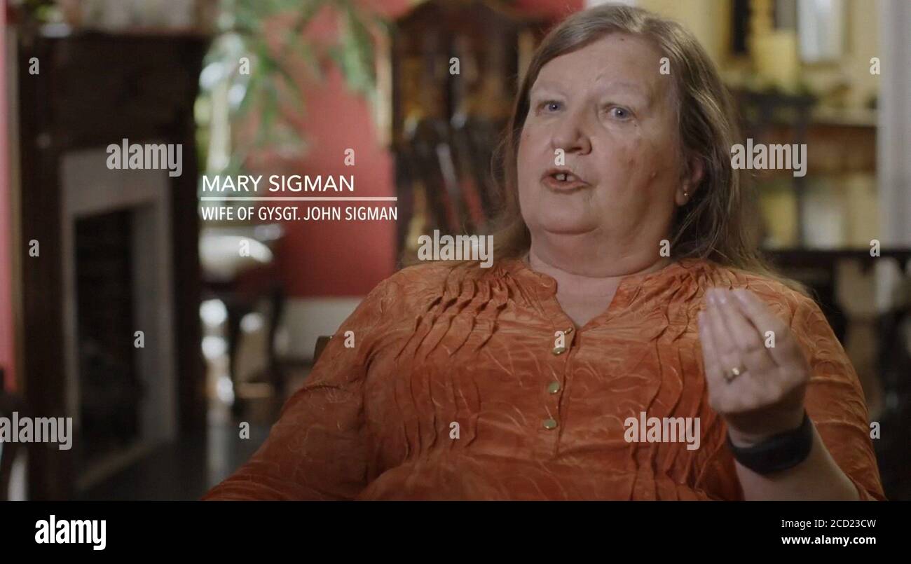 DESERT ONE, Mary Sigman, wife of Gunnery Sergeant John Sigman, 2019 ...