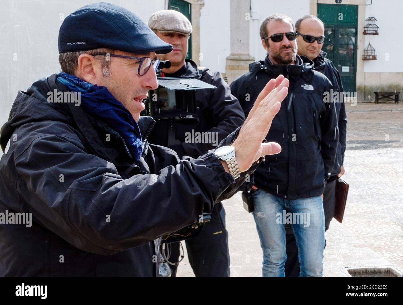 FATIMA, left: director Marco Pontecorvo, on-set, 2020. ph: Claudio ...