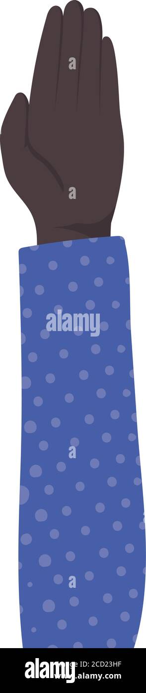 black hand design, diversity people multiethnic race and community ...