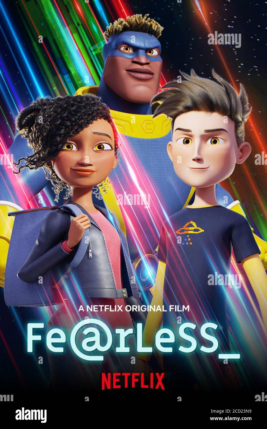 FEARLESS, US poster, from left: Melanie (voice: Yara Shahidi), Captain ...