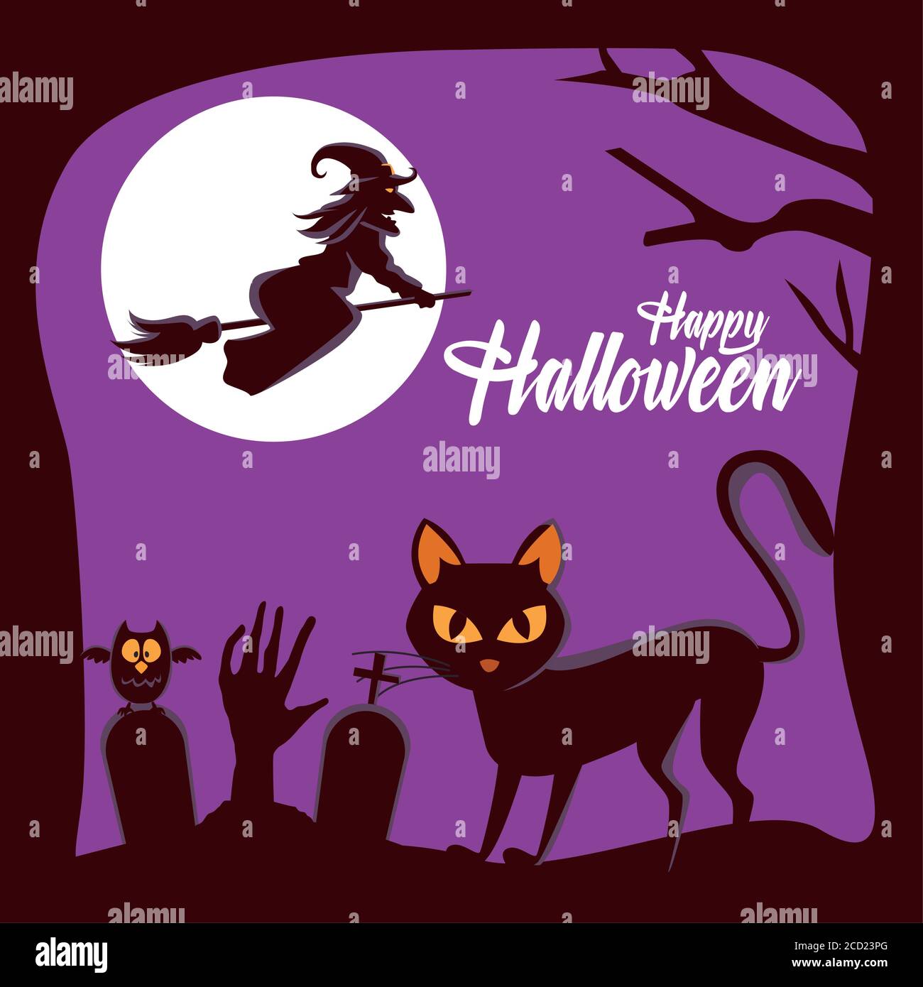 Broom plant art Stock Vector Images - Alamy