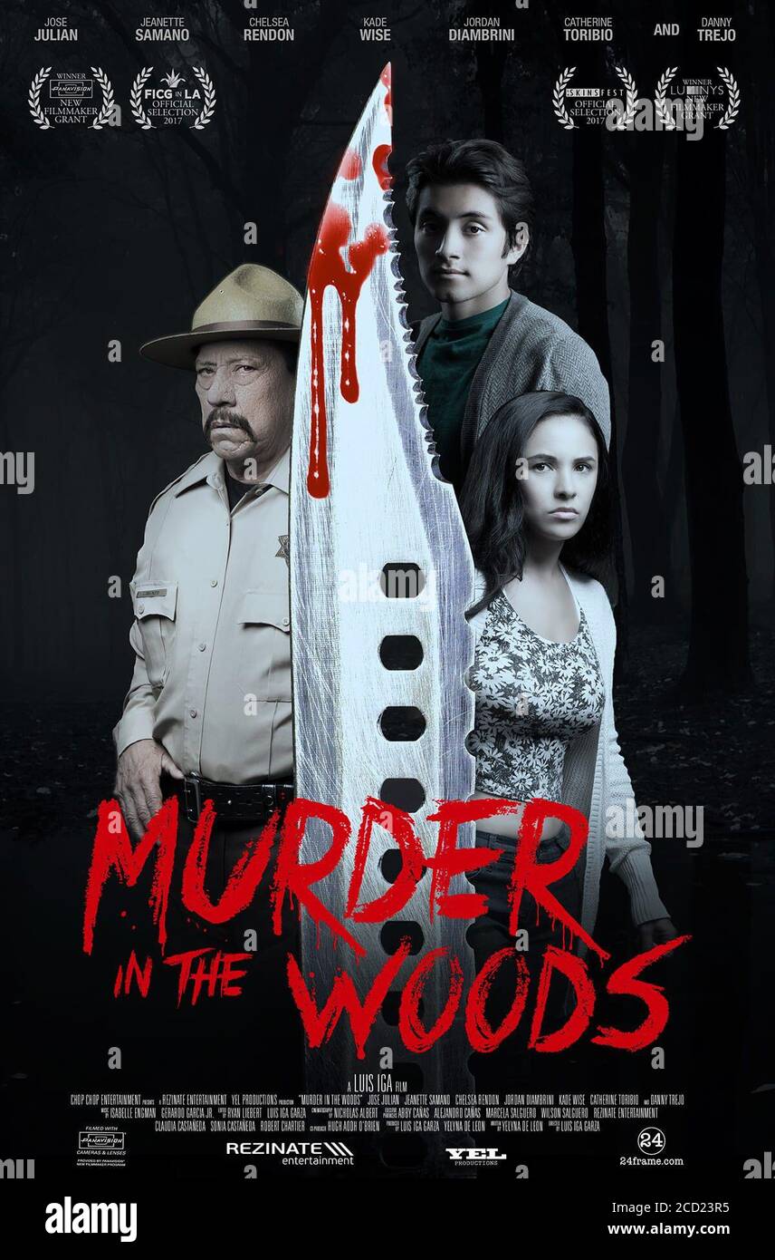 MURDER IN THE WOODS, US poster, from left: Danny Trejo, Jordan ...