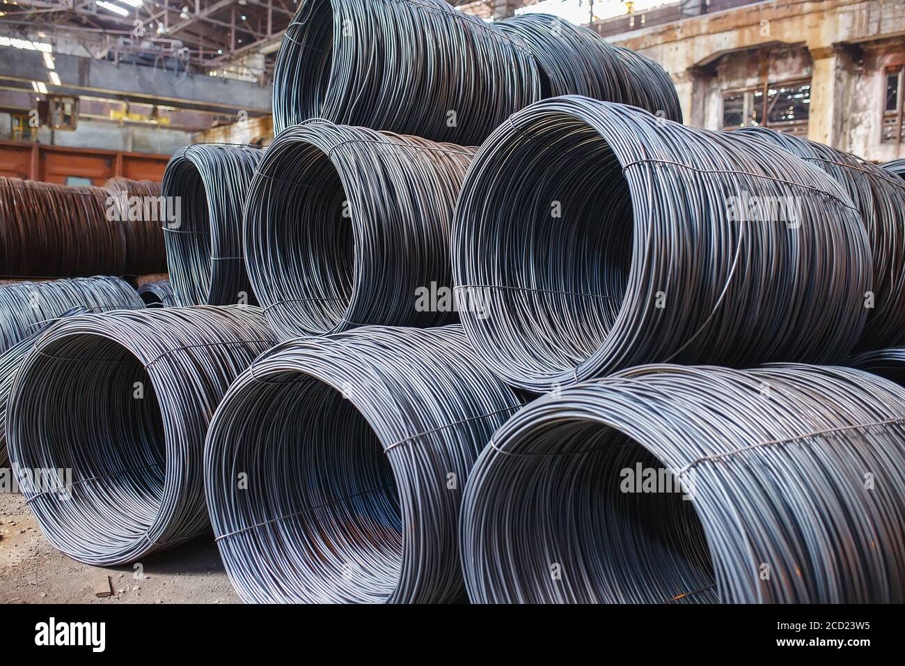 building armature are located in the warehouse of metallurgical ...