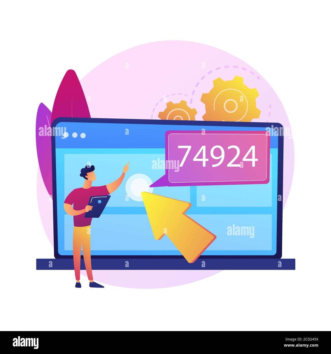 Data monetization abstract concept vector illustration Stock Vector ...